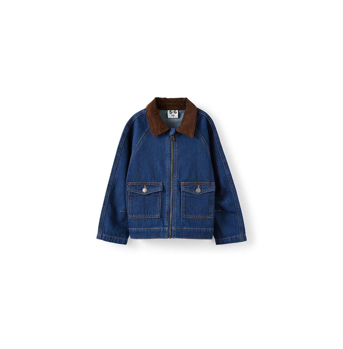 Click here for Cotton On Girls Dani Barn Jacket - Mermaid midnigh... prices