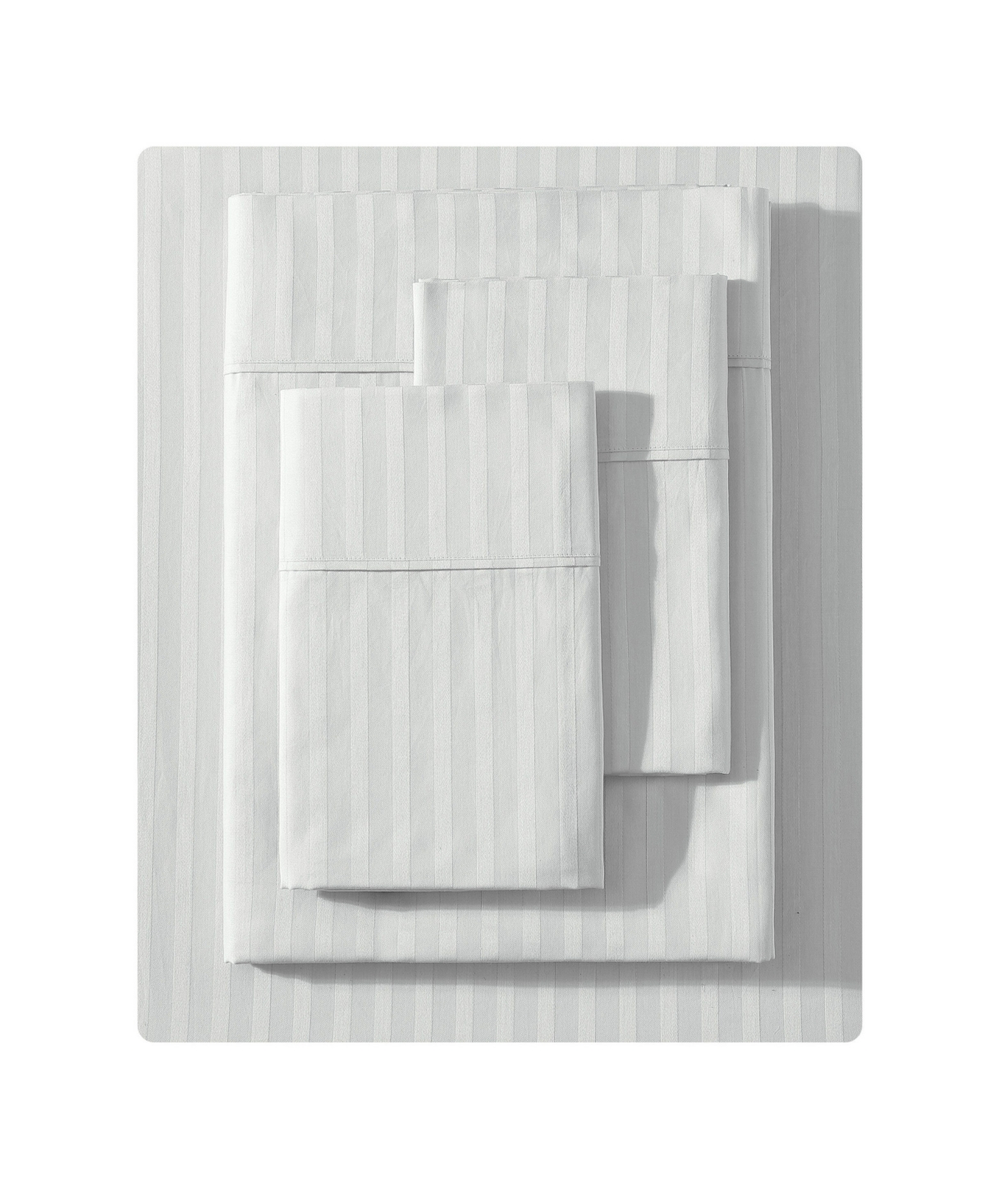 Click here for Vera Wang Dobby Stripe 290-Thread Count Cotton 4-P... prices