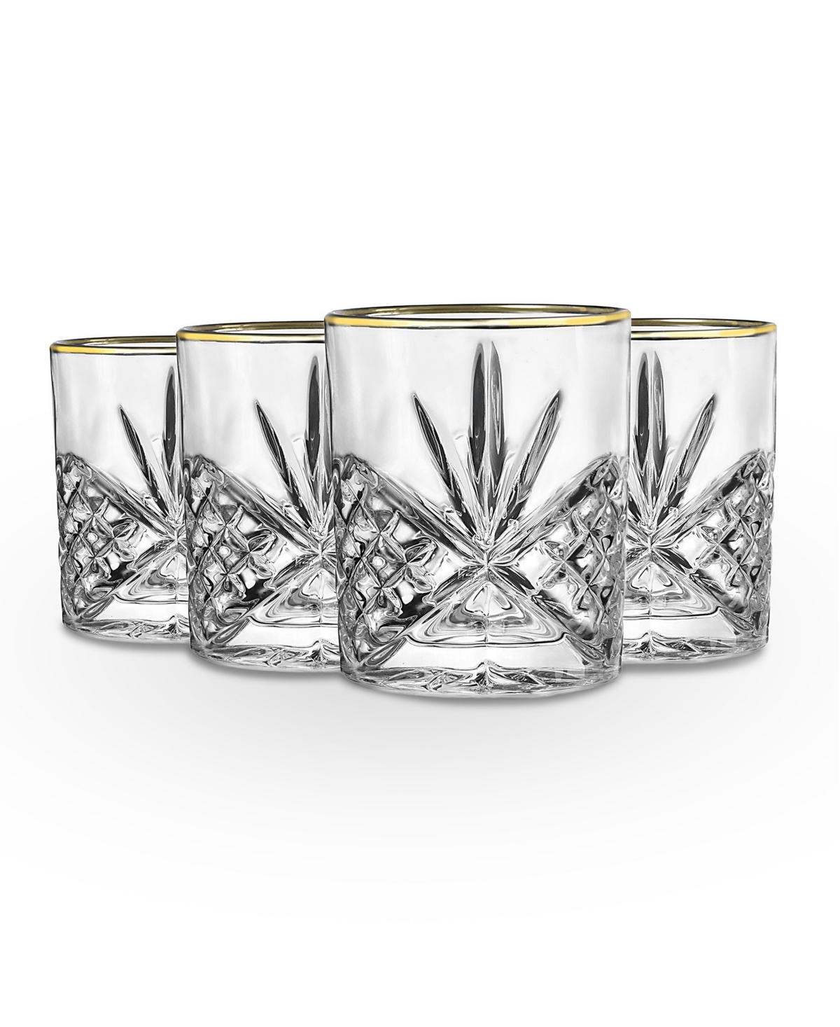 Click here for Godinger Dublin Gold Double Old Fashioned Glasses... prices