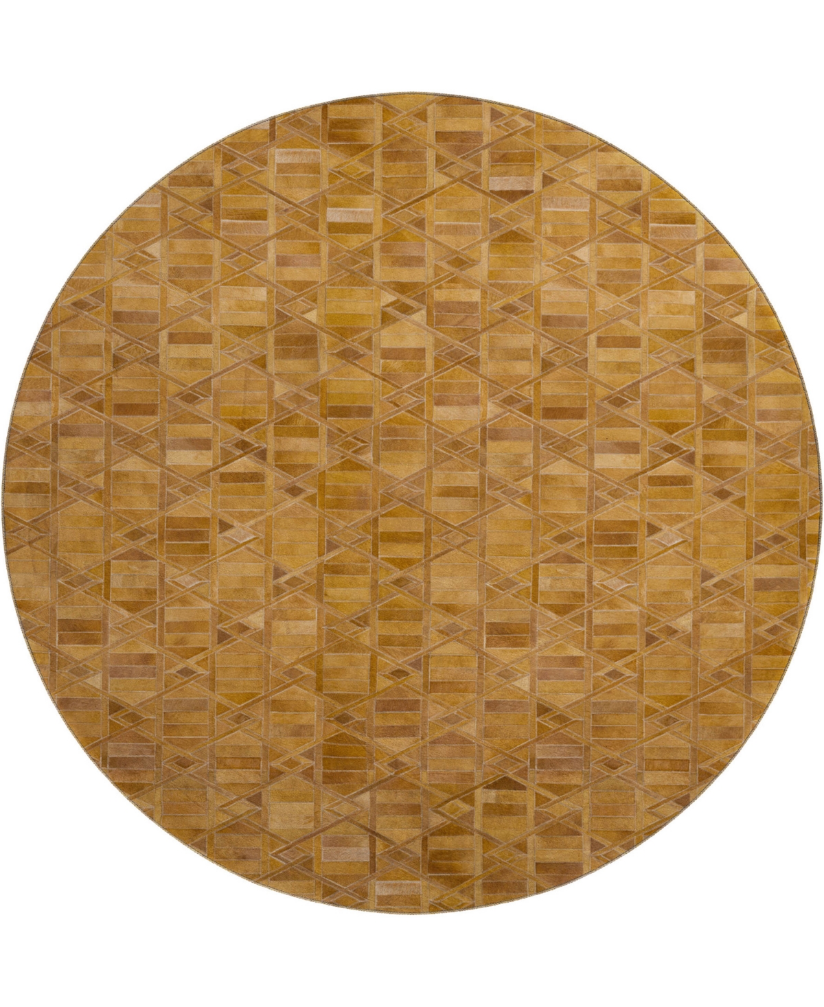 Click here for Dalyn Bozeman BM4 8x8 Round Area Rug - Amber prices