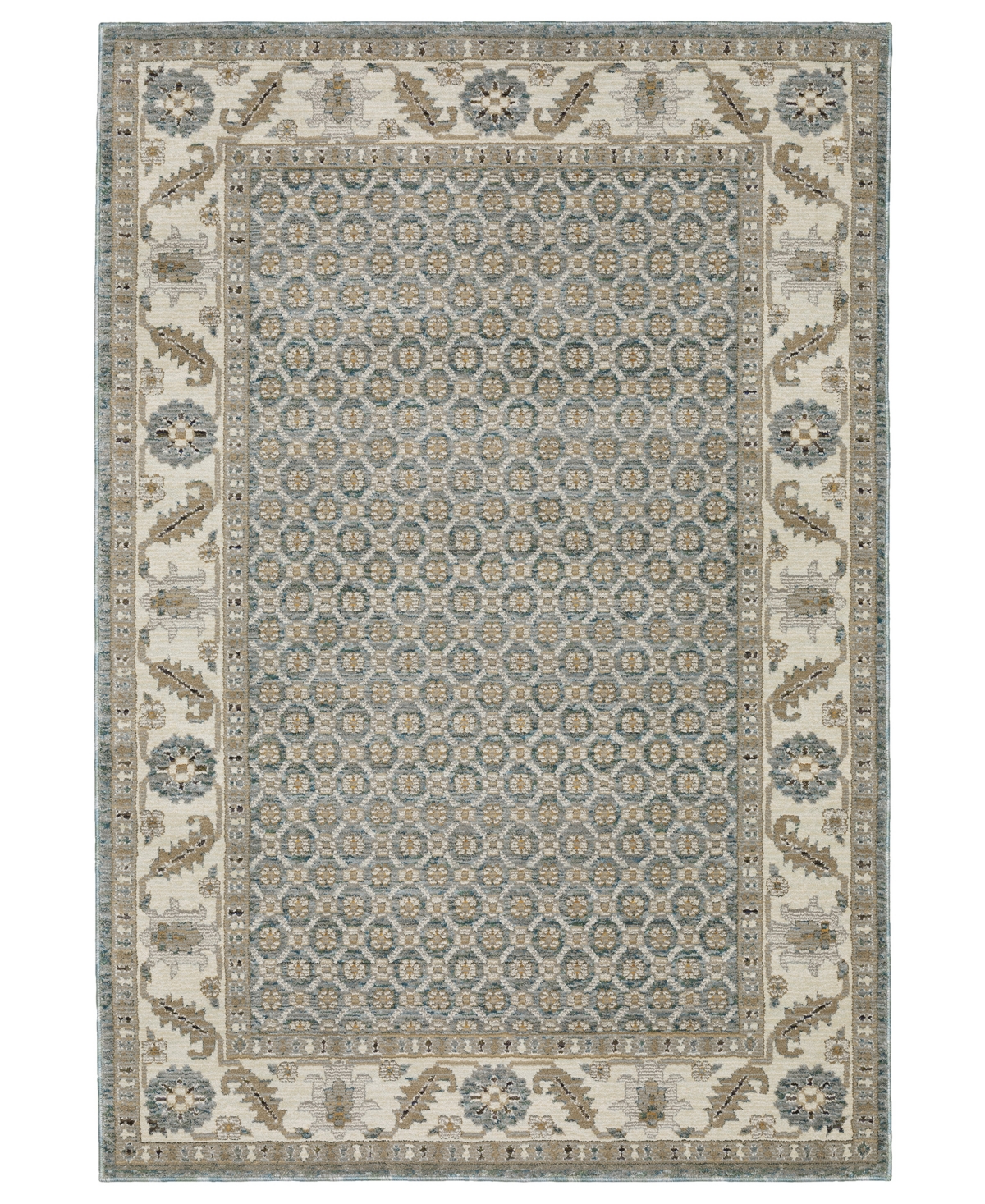 Click here for Oriental Weavers Andorra 2429A 110x32 Area Rug - B... prices