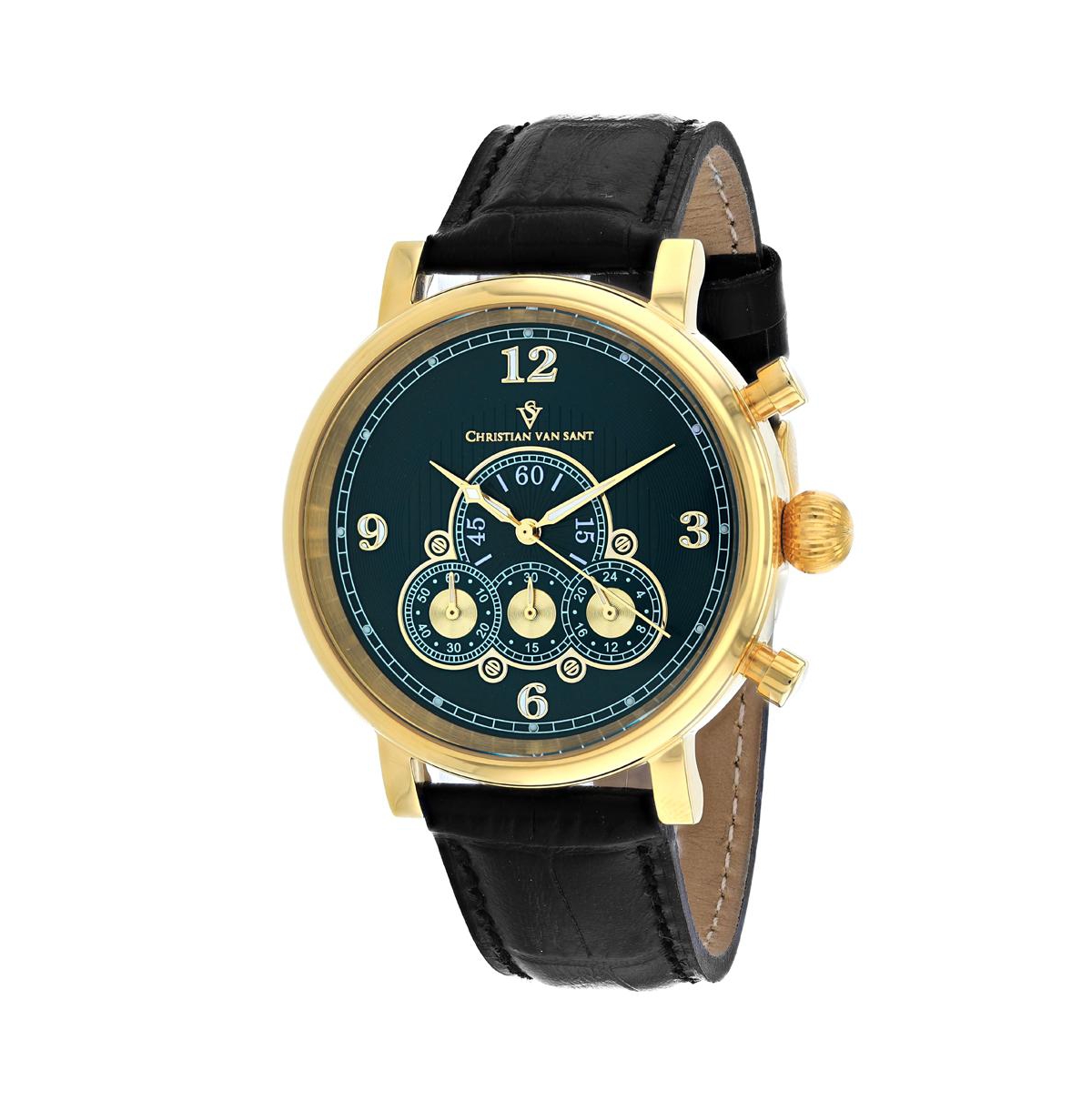 Click here for Christian Van Sant Mens Green Dial Watch - CV0714... prices