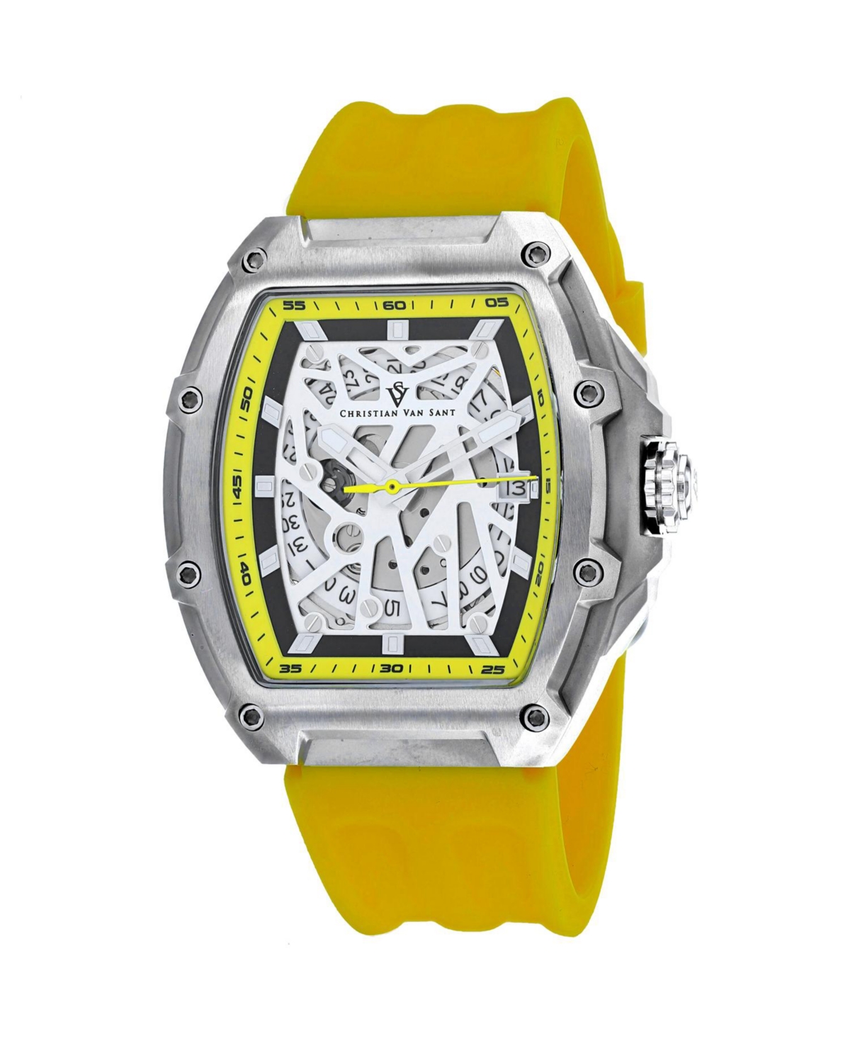 Click here for Christian Van Sant Mens Odyssey White Dial Watch -... prices