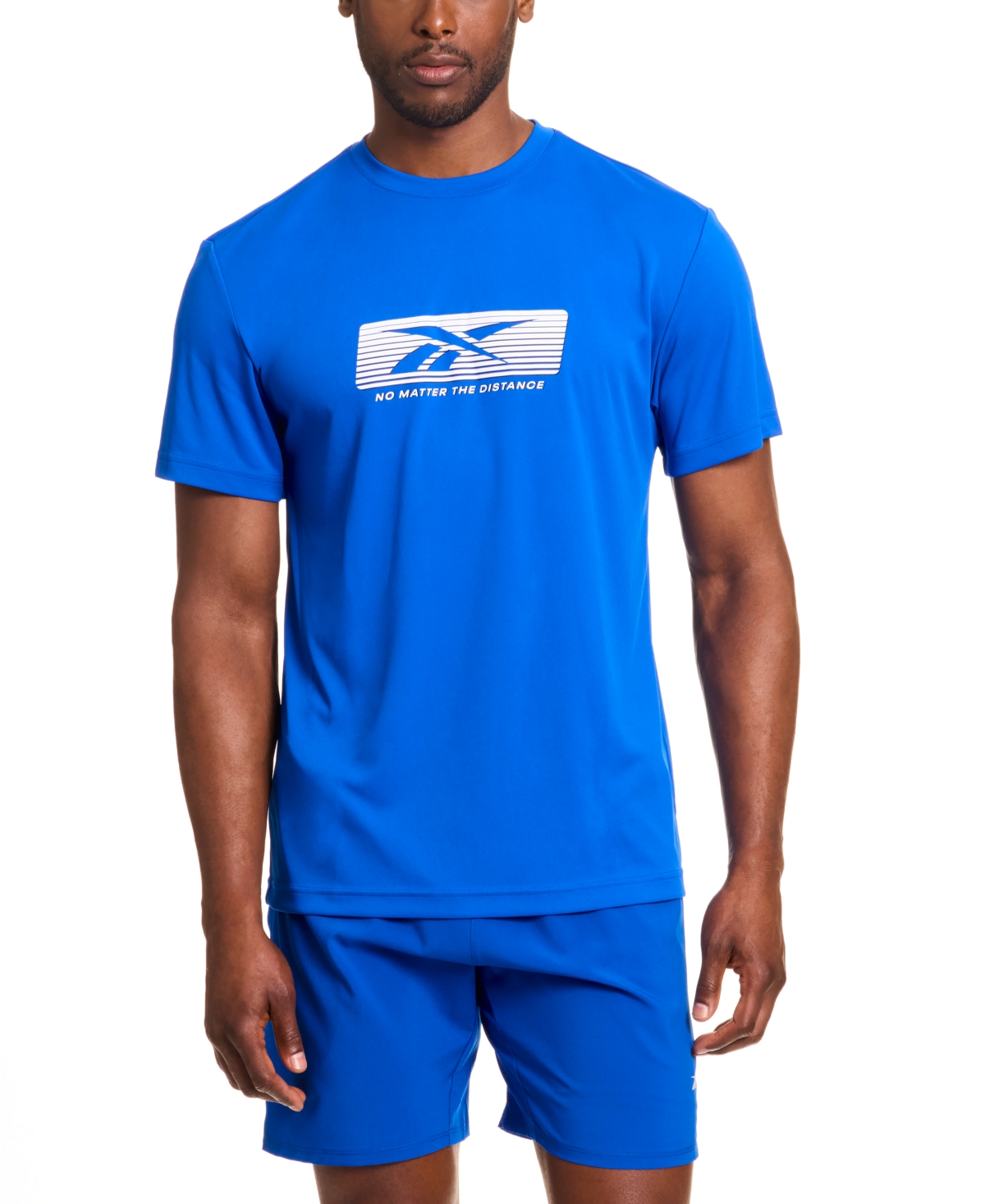 Click here for Reebok Distance Short Sleeve Crewneck Graphic Runn... prices