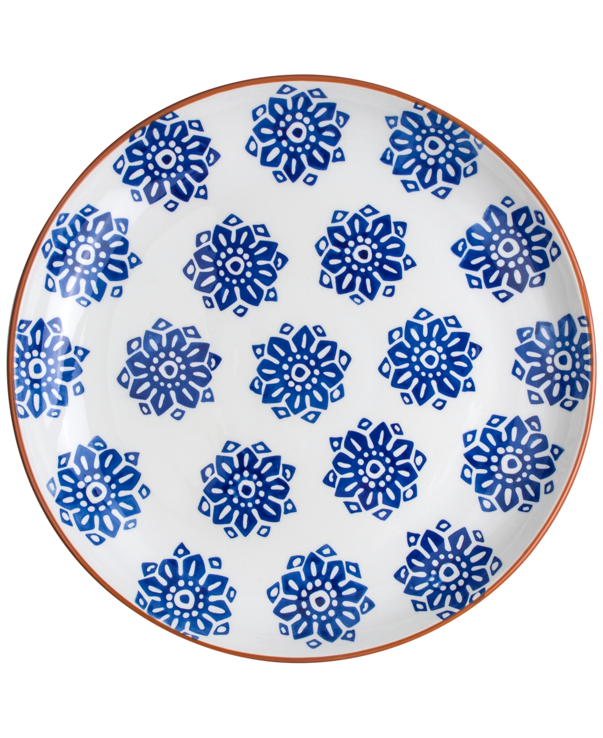Click here for Euro Ceramica Costa Azul Tile Round Platter - Blue... prices