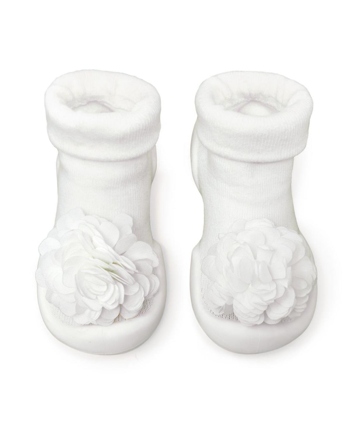 Click here for Komuello Baby Girl First Walk Sock Shoes Corsage -... prices