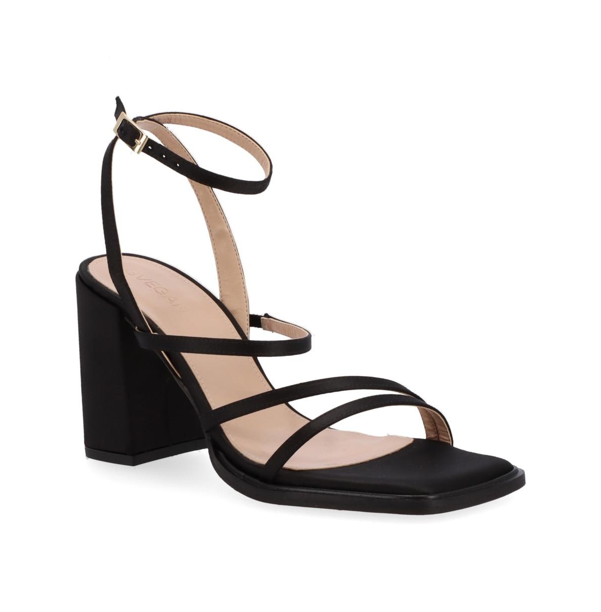 Click here for Alohas Womens Alexa Leather Sandals - Silky black prices