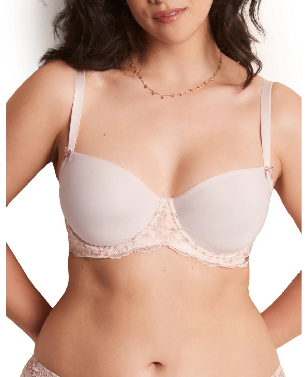 Click here for Adore Me Womens Missy Unlined Demi Bra - Light bei... prices