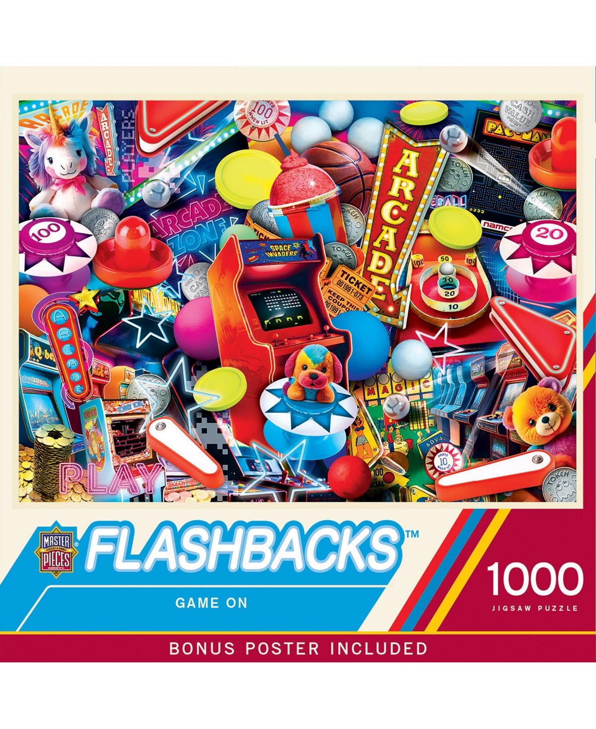 Click here for Flashbacks - Game On 1000 Piece Jigsaw Puzzle prices