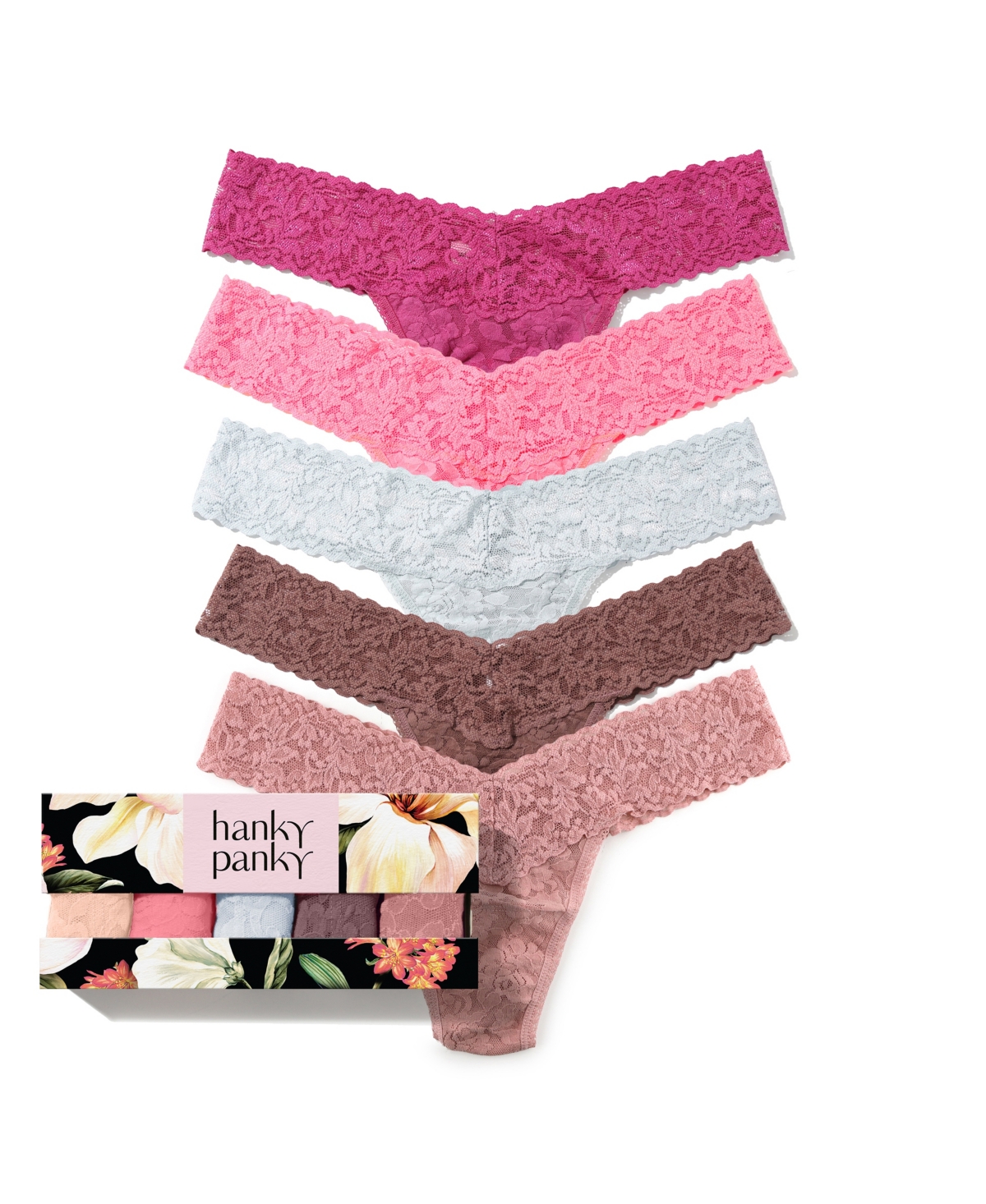 Click here for Hanky Panky Womens Signature Lace Low Rise Thong 5... prices