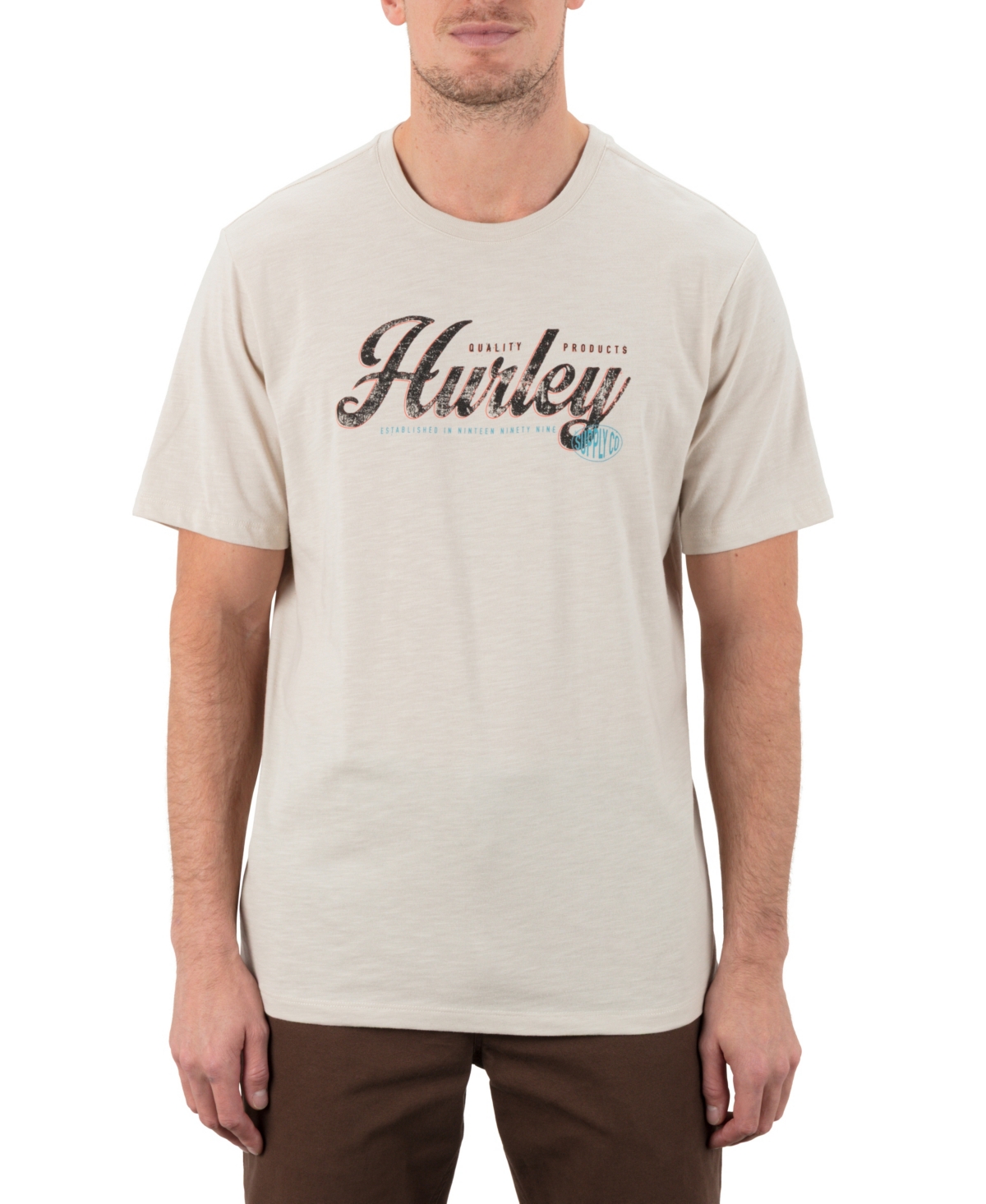 Click here for Hurley Mens Gas Station Slub Short Sleeve T-Shirt... prices
