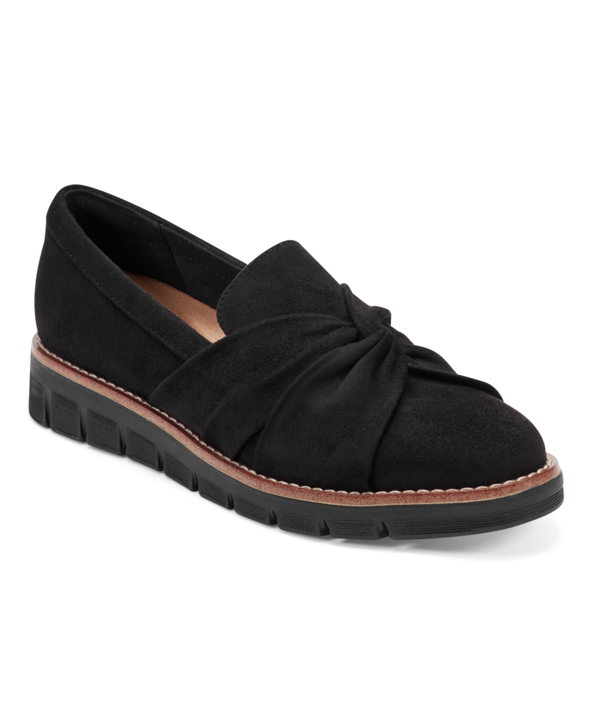 Click here for Easy Spirit Womens Vitalia eFlex Ruched Slip-On Lo... prices
