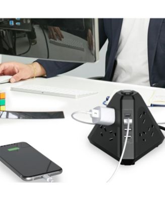 3pExperts Triangle Port Charger 13 N 1 Charging Station - Macy's