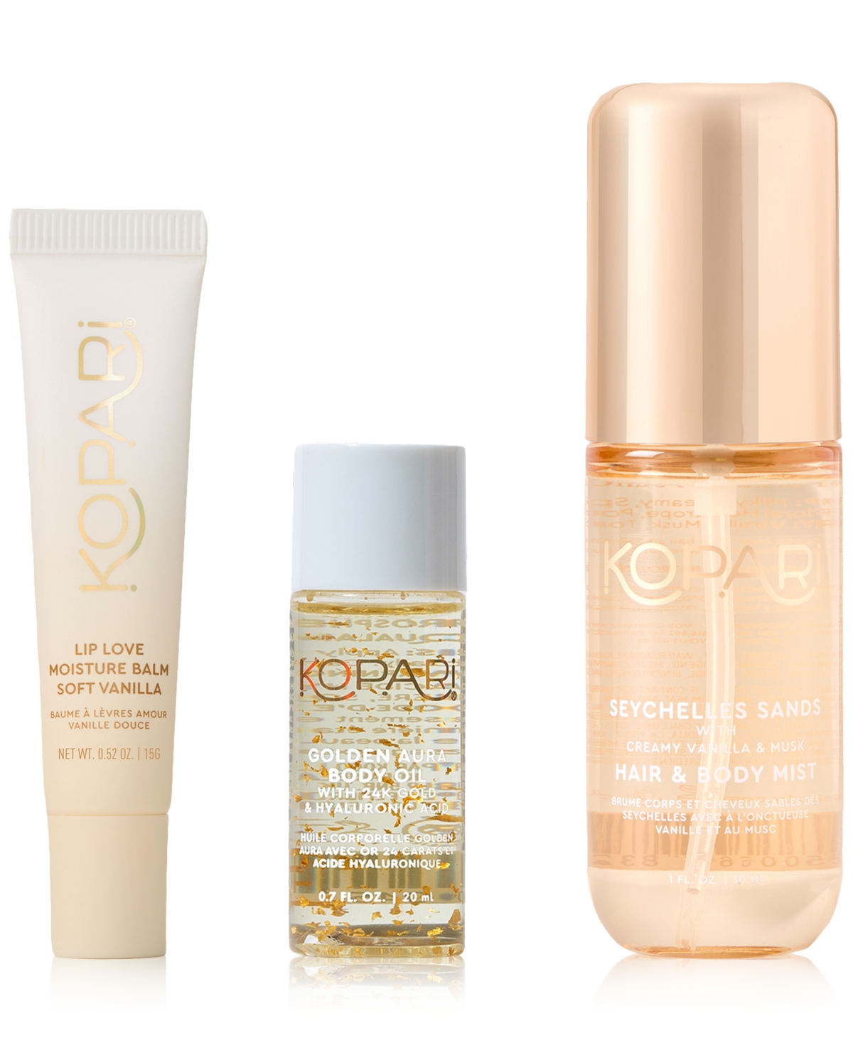 Click here for Kopari Beauty 3-Pc. Sunkissed Vanilla Body & Lip S... prices
