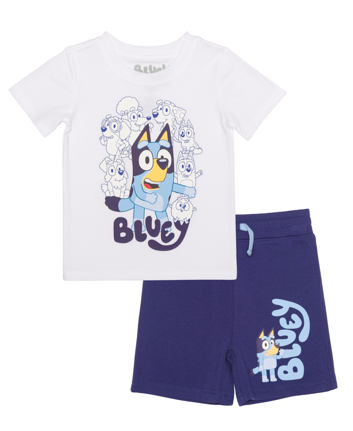 Click here for Bluey Toddler Boys 2-Piece Crewneck T-Shirt and Sh... prices