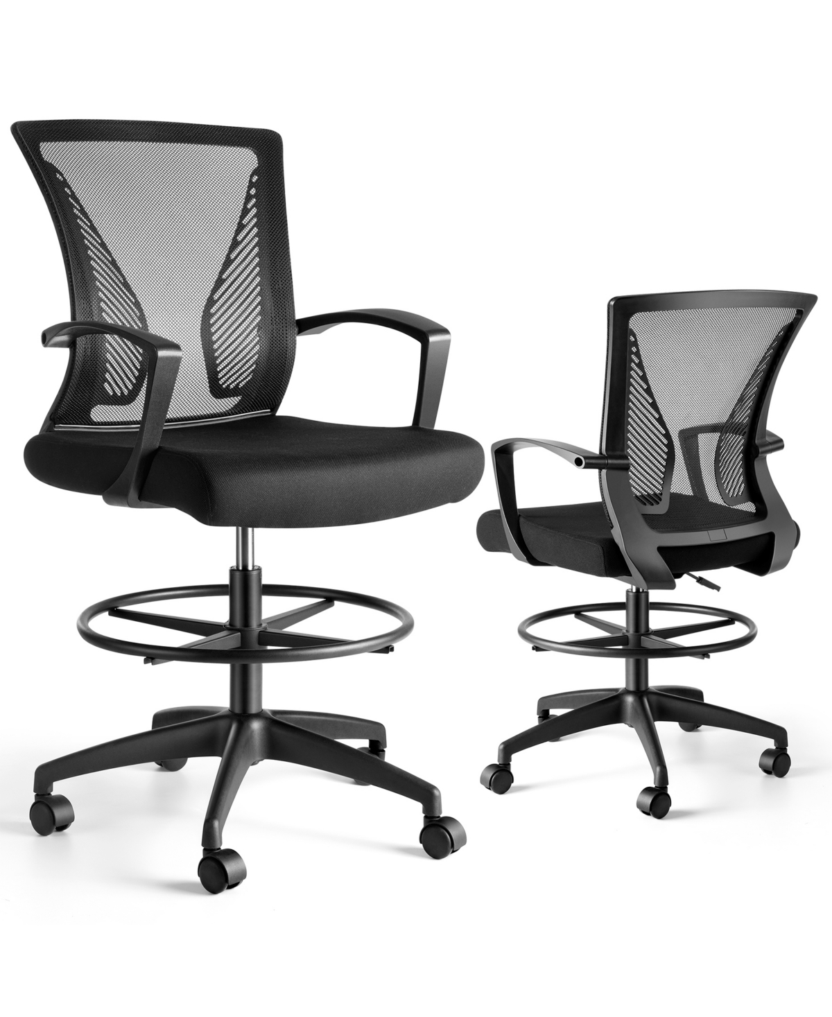 Click here for Sugift Ergonomic Drafting Chair Tall Office Chair... prices