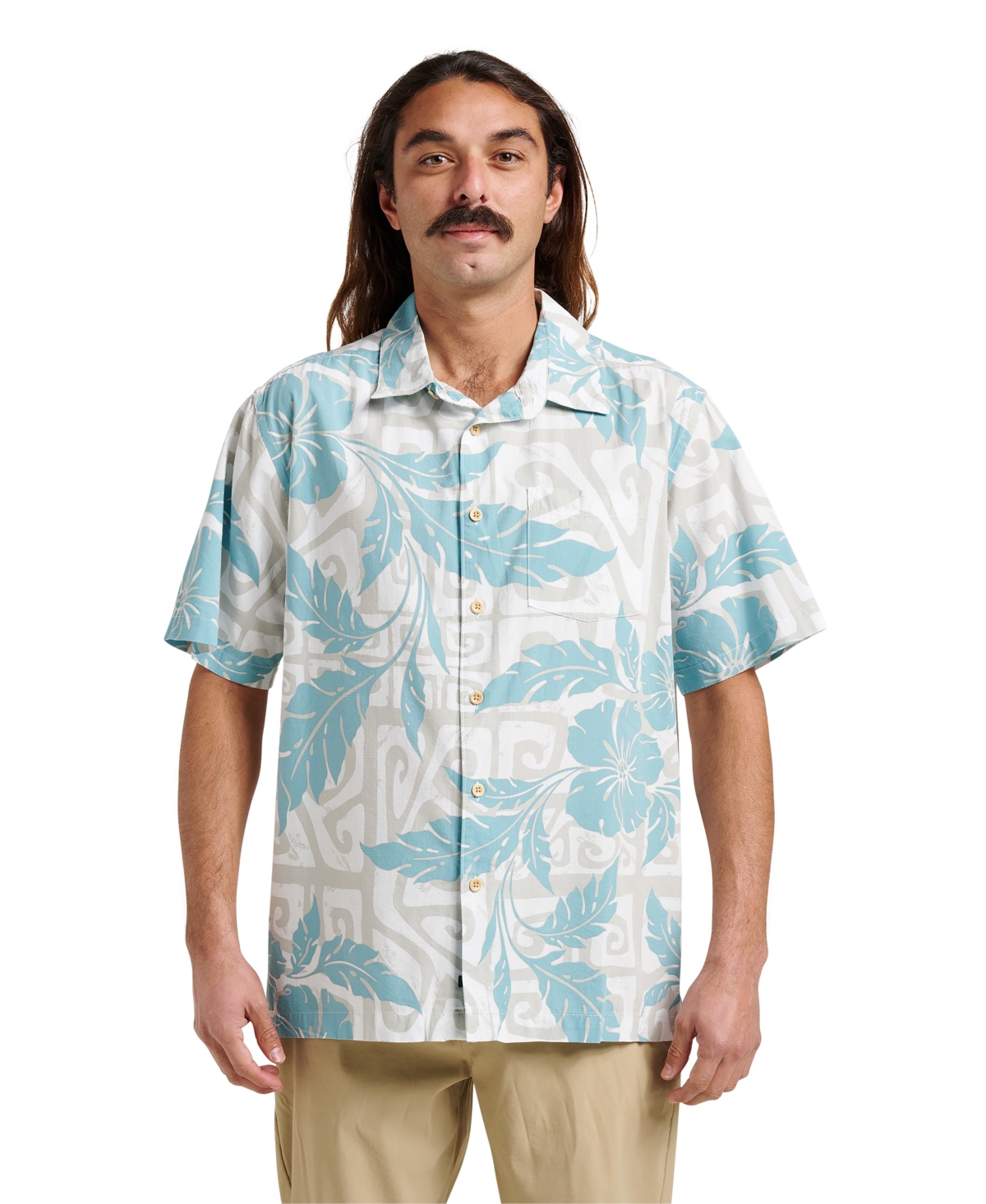 Click here for Quiksilver Waterman Mens Comfort Fit Shirt - White prices