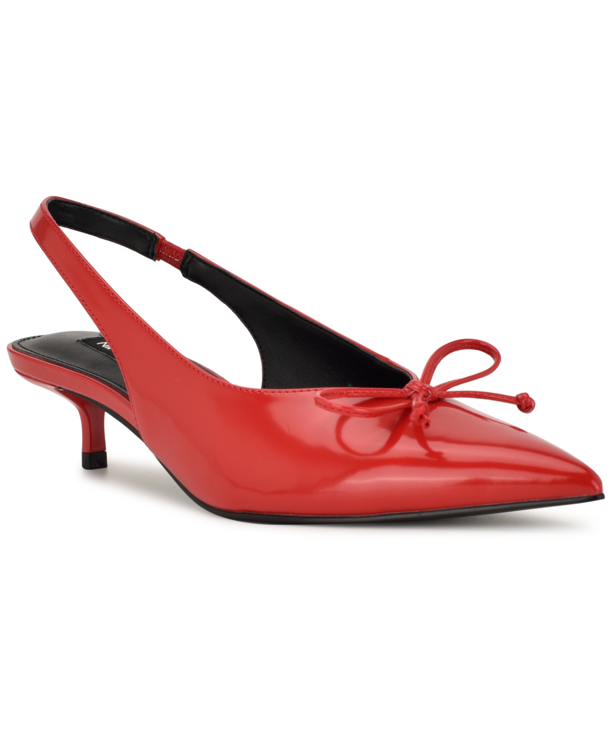 Click here for Nine West Womens Evaa Slingback Kitten Heel Pumps... prices