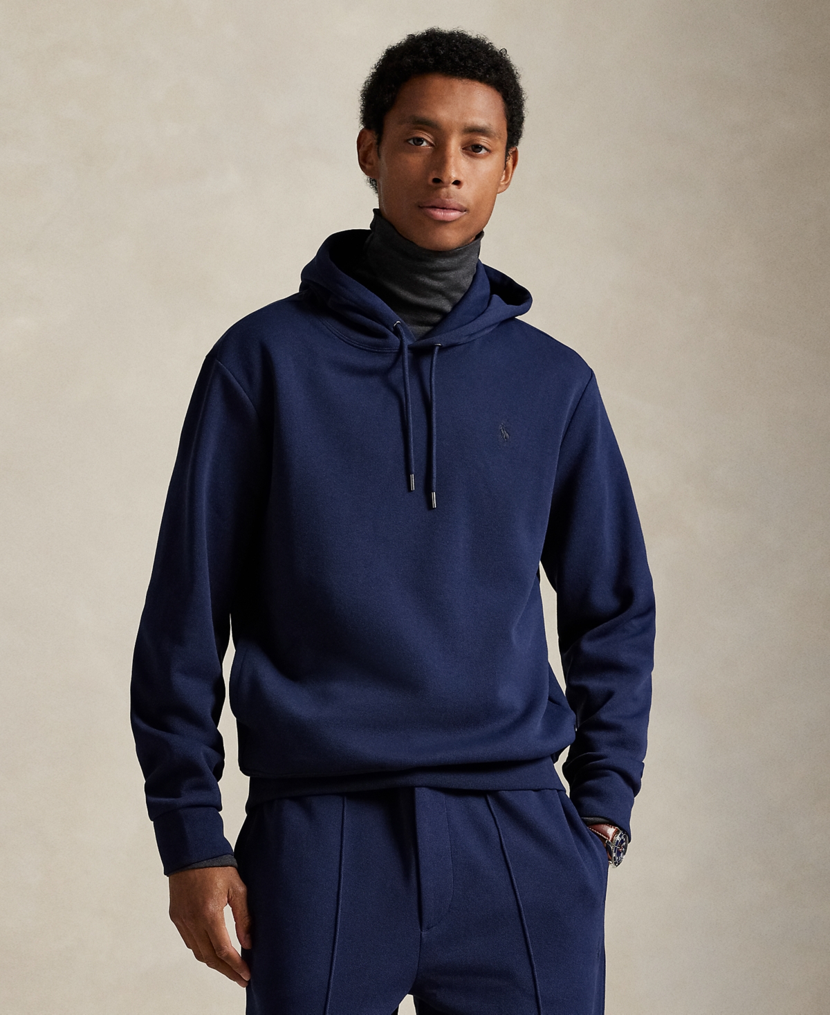 Click here for Polo Ralph Lauren Mens Double-Knit Hoodie - Cruise... prices