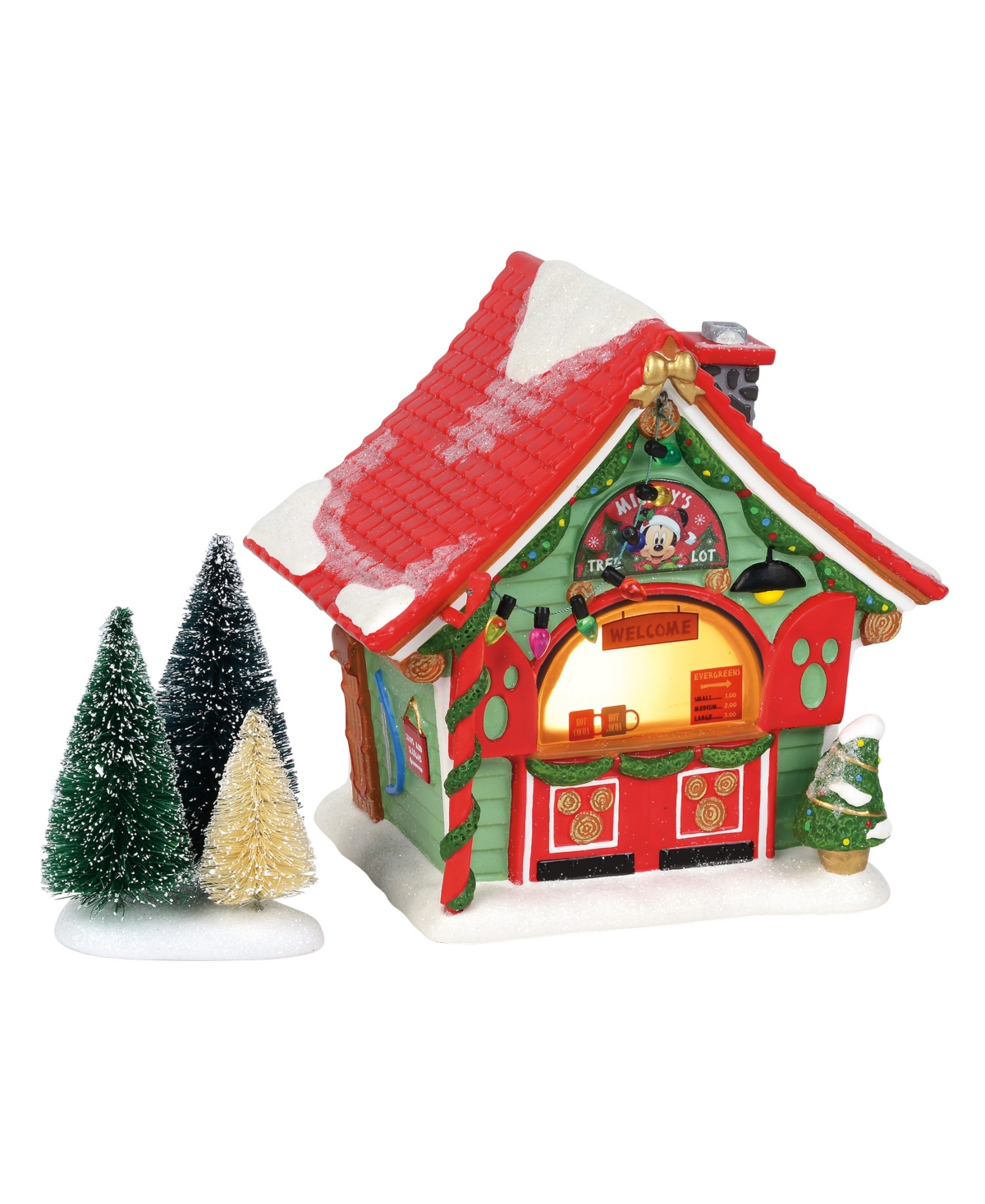 Click here for Department 56 Mickeys Porcelain Tree Lot Accessory... prices