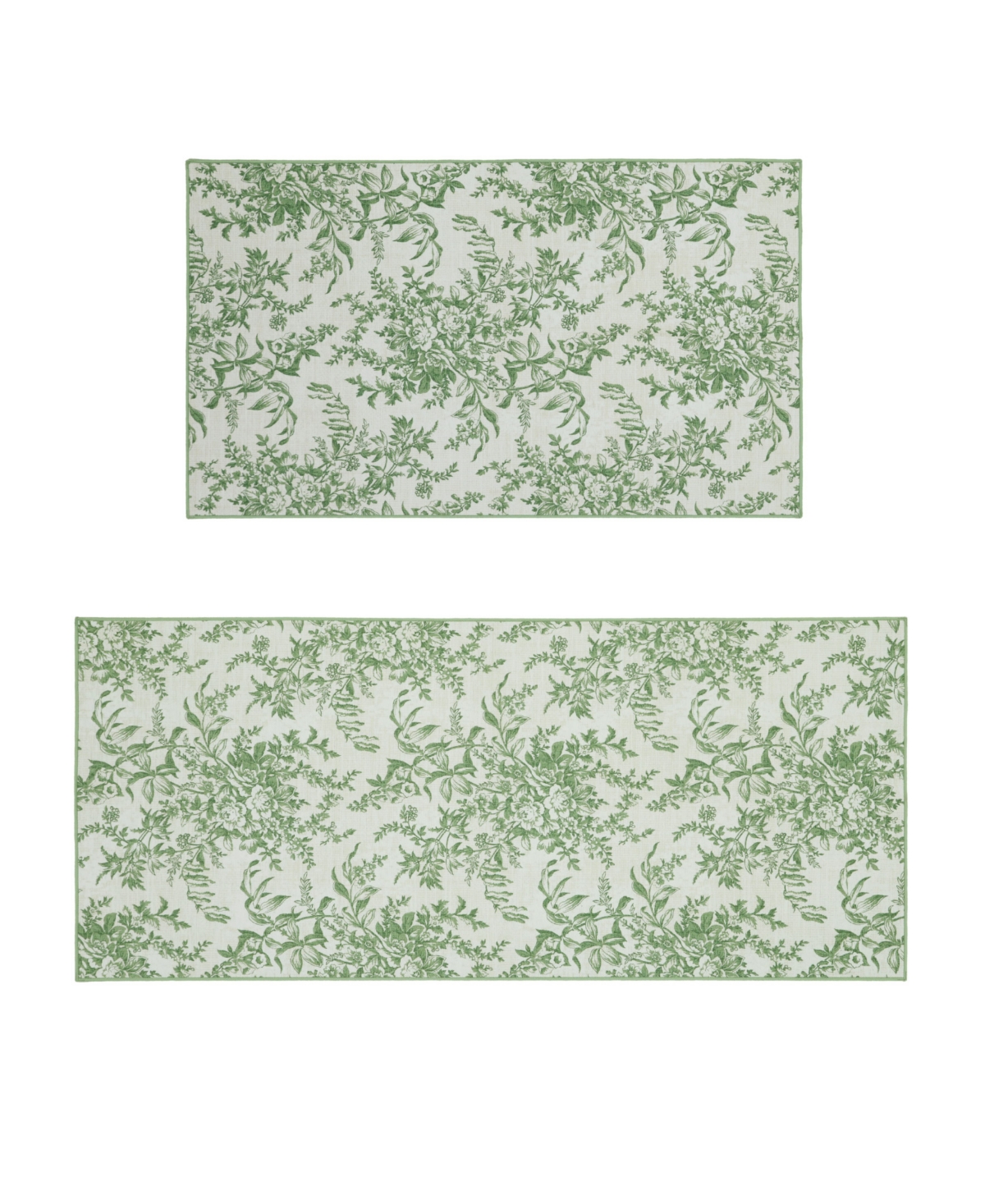 Click here for Laura Ashley Imagine Printed Chenille 2-Pc. Runner... prices