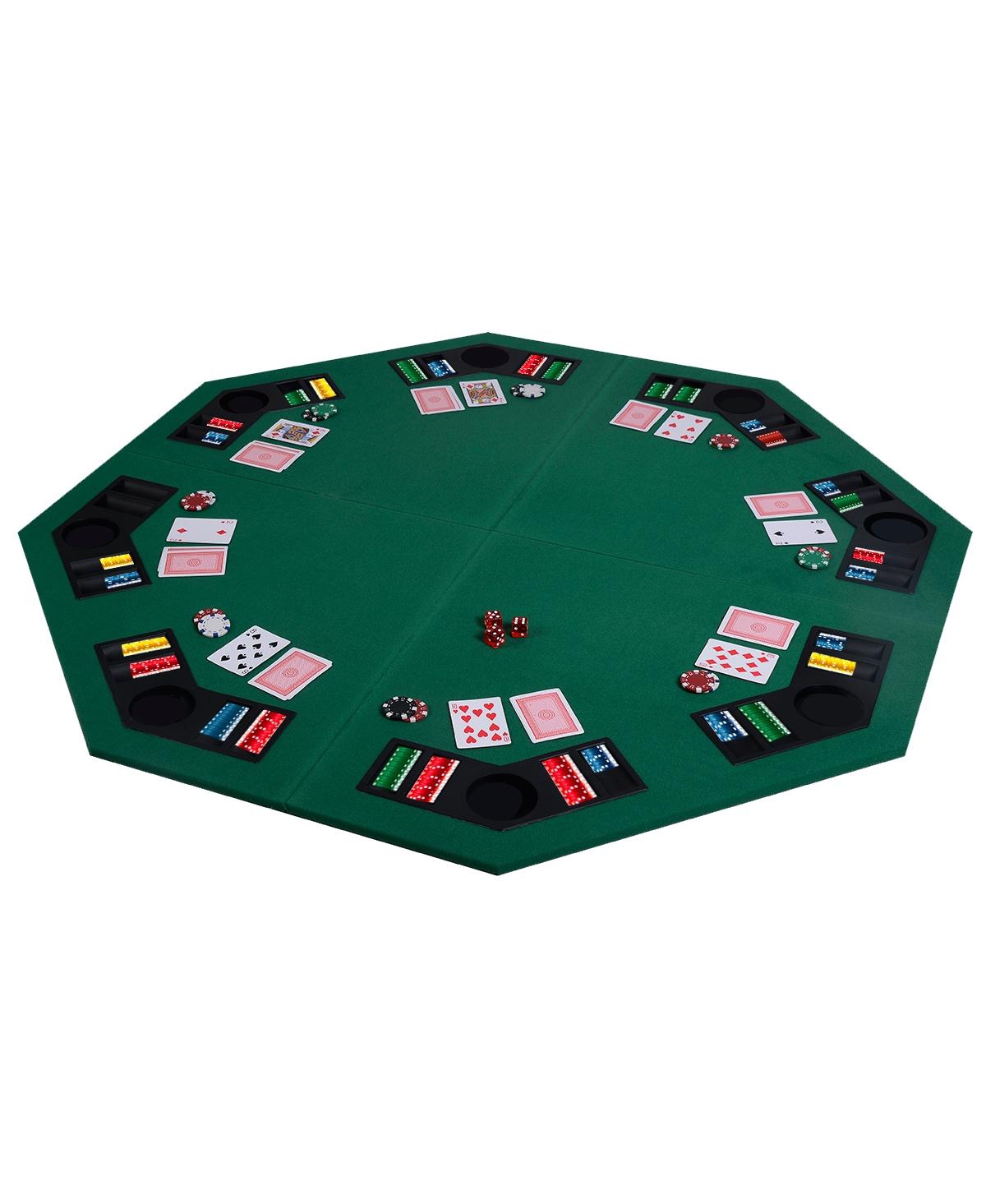 Click here for 48 Inch 8 Players Octagon Fourfold Poker Table Top... prices