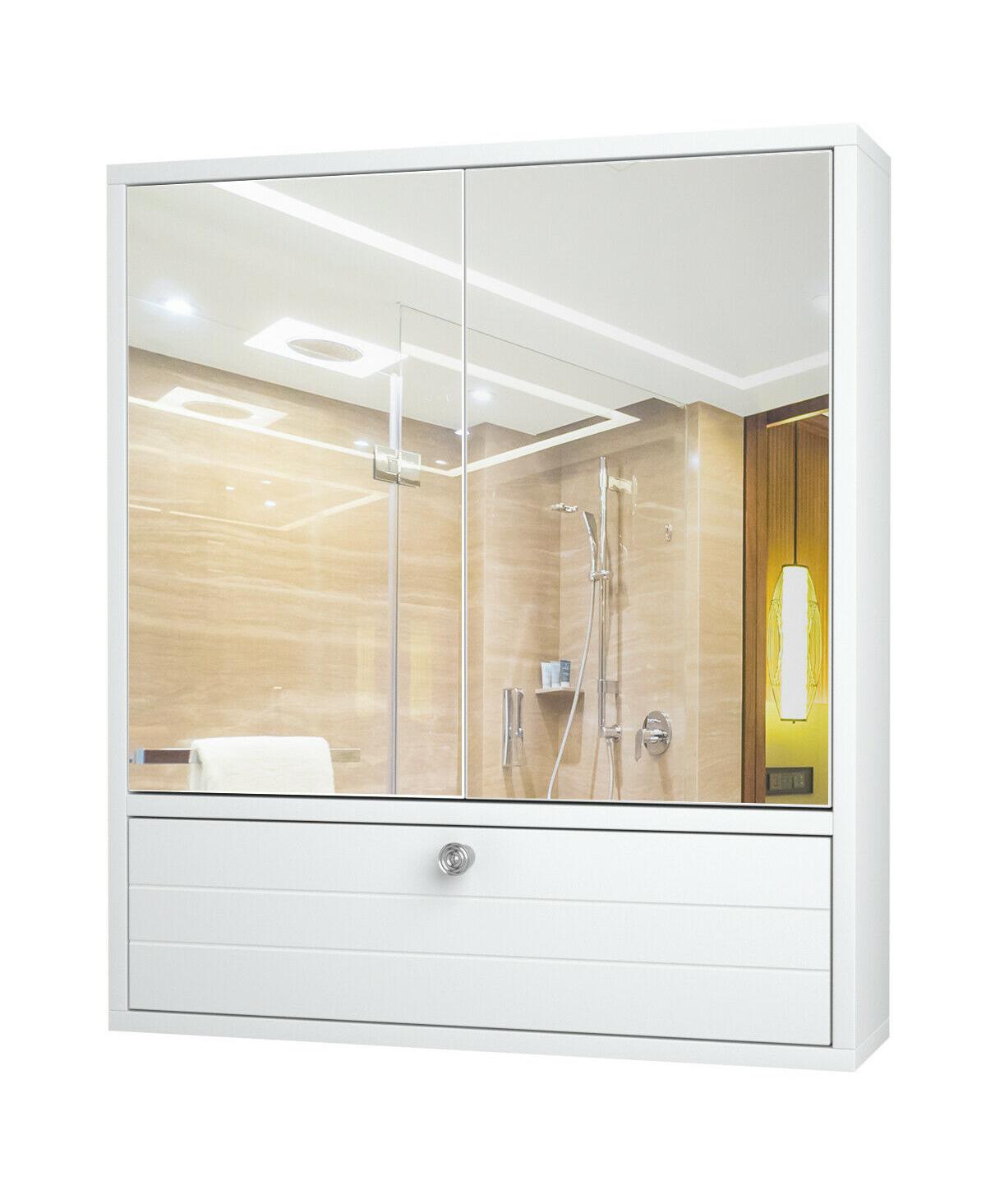 Click here for Volenca Double Door Wall-Mounted Bathroom Mirrored... prices