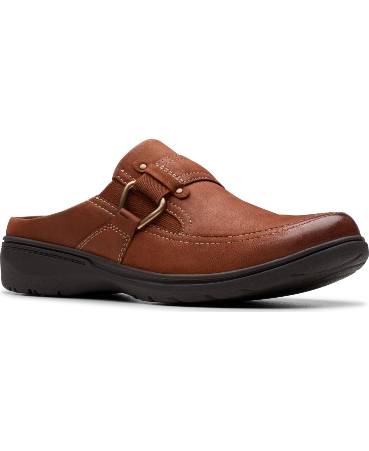 Click here for Clarks Womens Carleigh Viola Round Toe Mules - Bri... prices