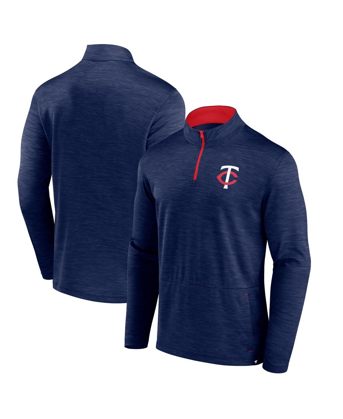 Click here for Fanatics Mens Heather Navy Minnesota Twins Fundame... prices