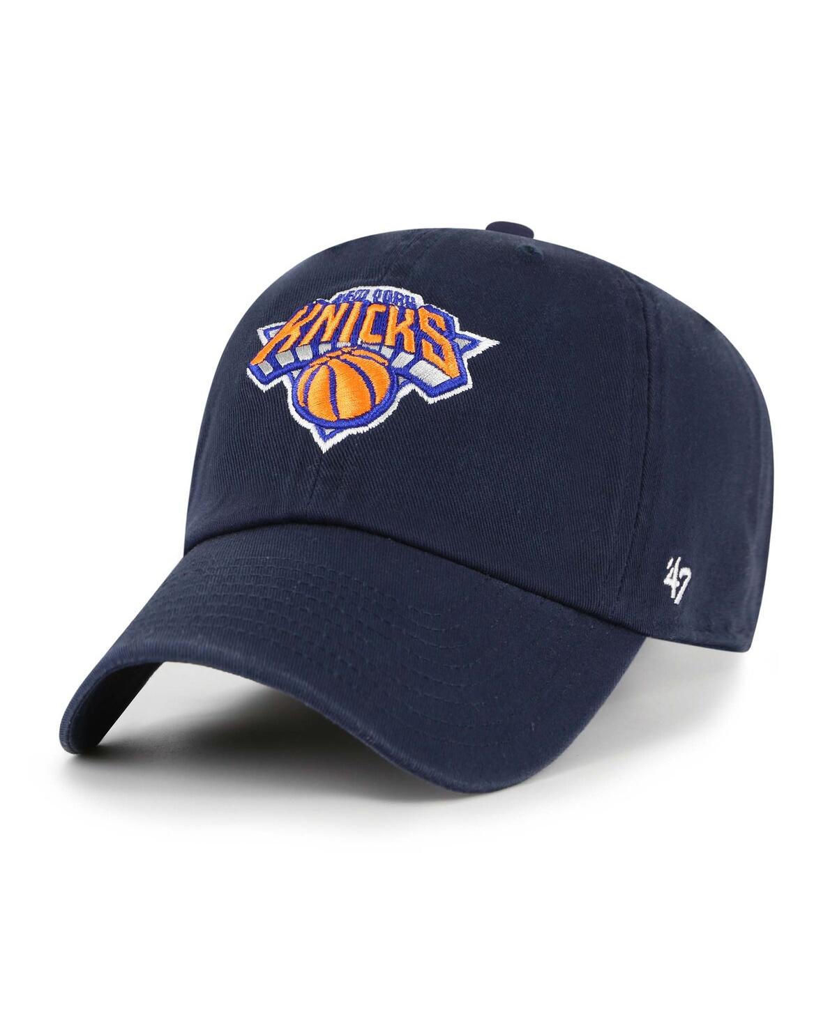 Click here for 47 Brand Mens Navy New York Knicks Core Logo Clean... prices