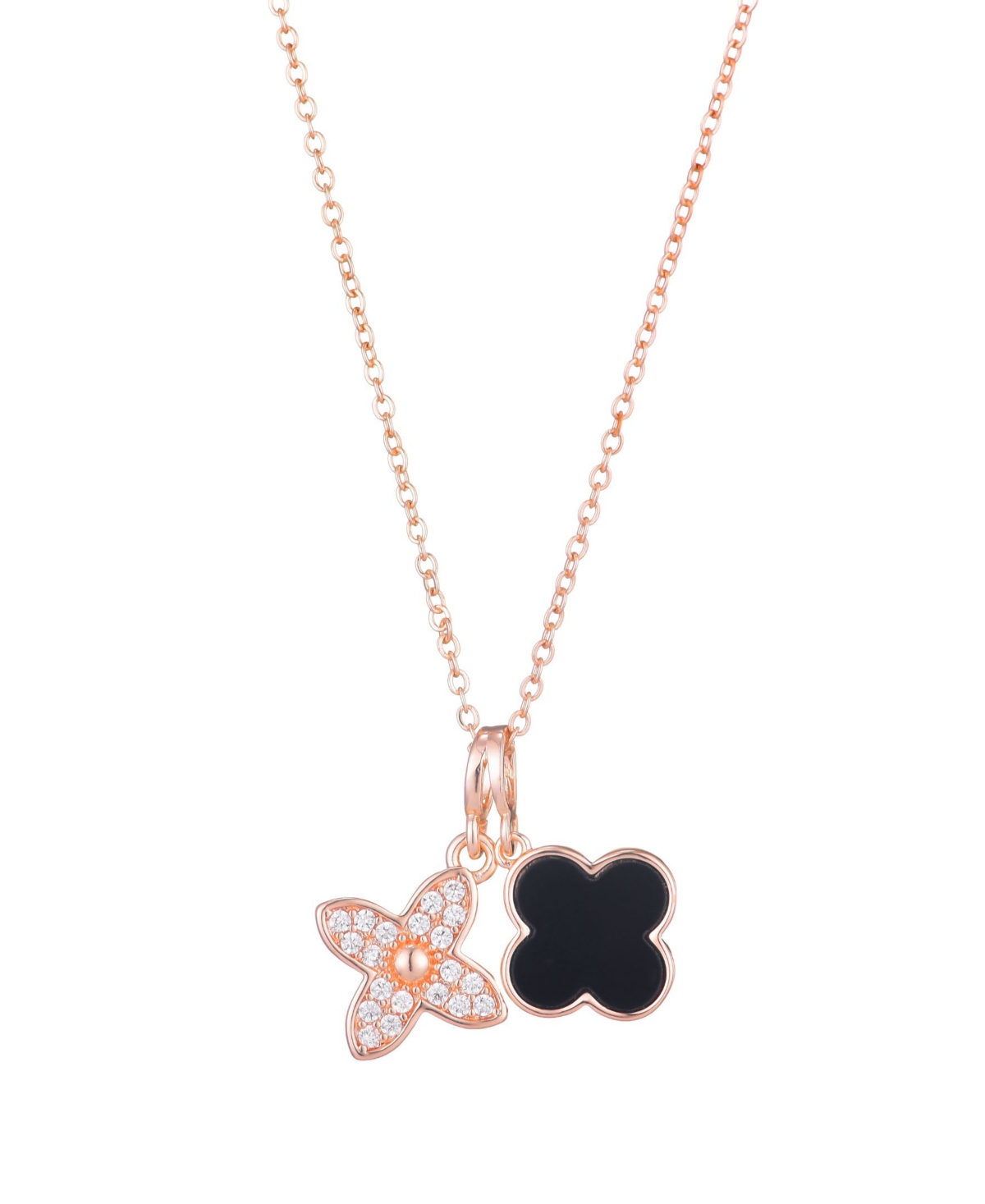 Click here for Adornia Tarnish Resistant Cubic Zirconia Double Cl... prices