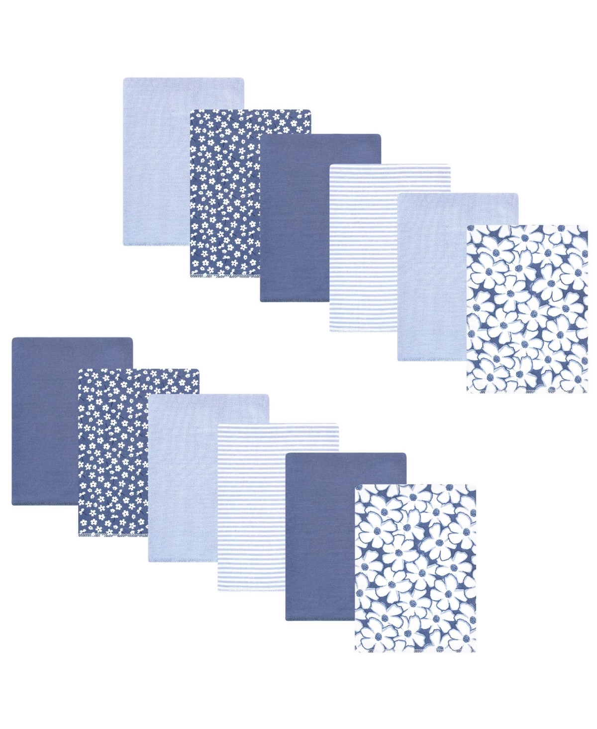 Click here for Hudson Baby Girls 12Pk Flannel Burp Cloth (Cotton... prices