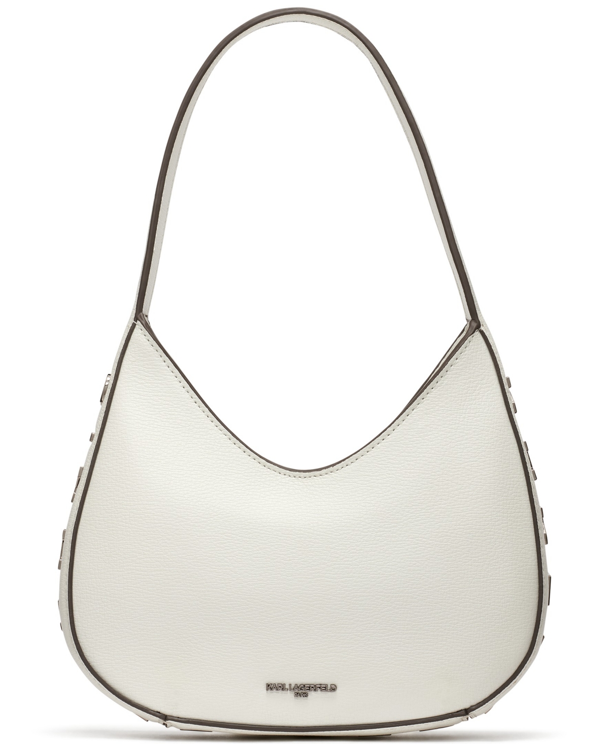 Click here for Karl Lagerfeld Paris Desi Hobo Bag - Winter White/... prices