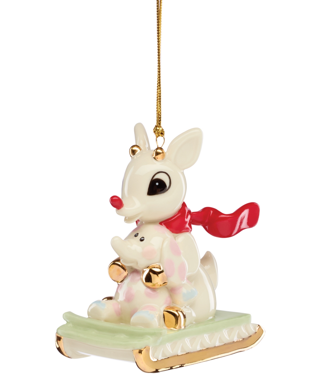 Click here for Lenox Rudolph with Misfit Elephant Ornament - Mult... prices
