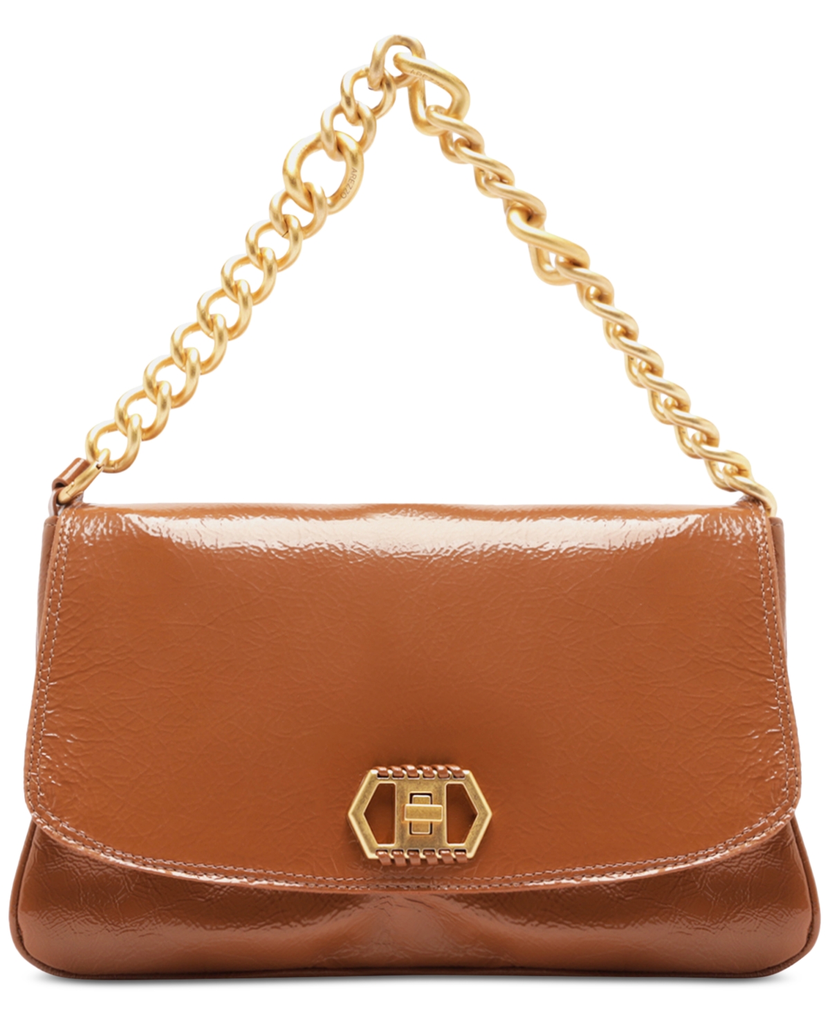 Click here for Arezzo Ivy Large Leather Crossbody - New Camel prices