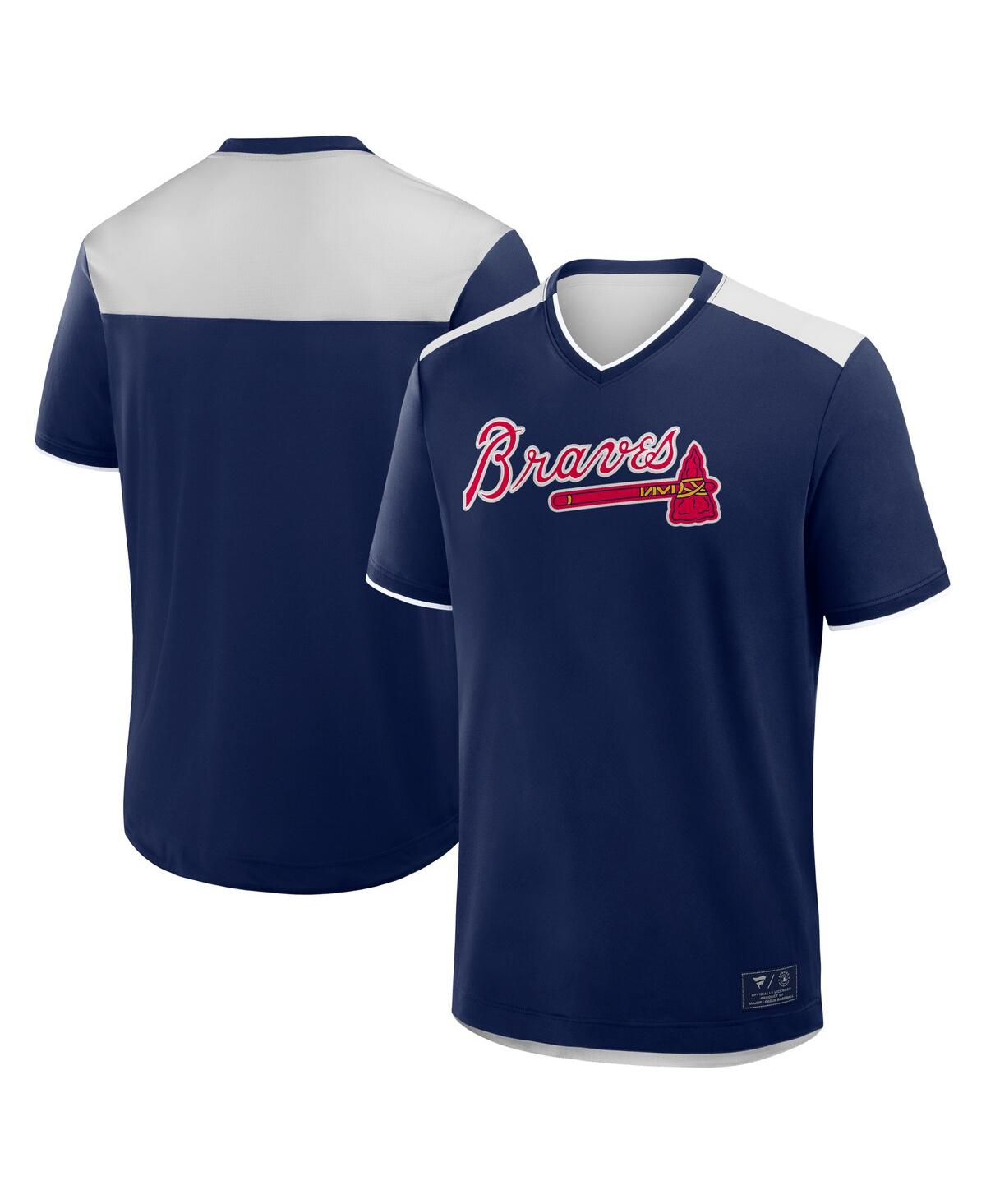 Click here for Fanatics MensÂ Navy Atlanta Braves Walk Off V-Neck... prices