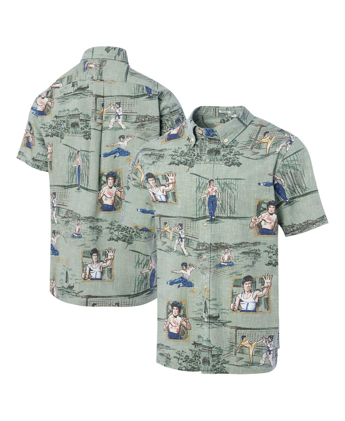 Click here for Reyn Spooner Mens Bruce Lee Green Hollywood Icons... prices