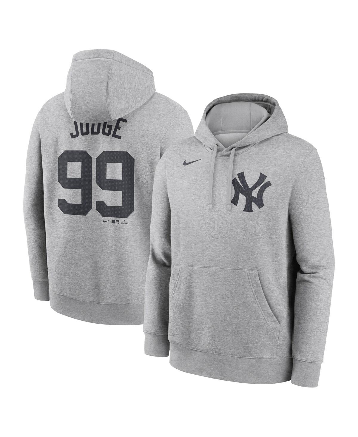 Click here for Nike Mens Aaron Judge Heather Gray New York Yankee... prices