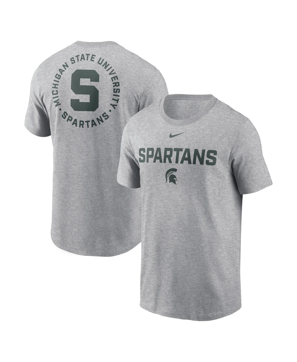 Click here for Nike Mens Heather Gray Michigan State Spartans Cam... prices