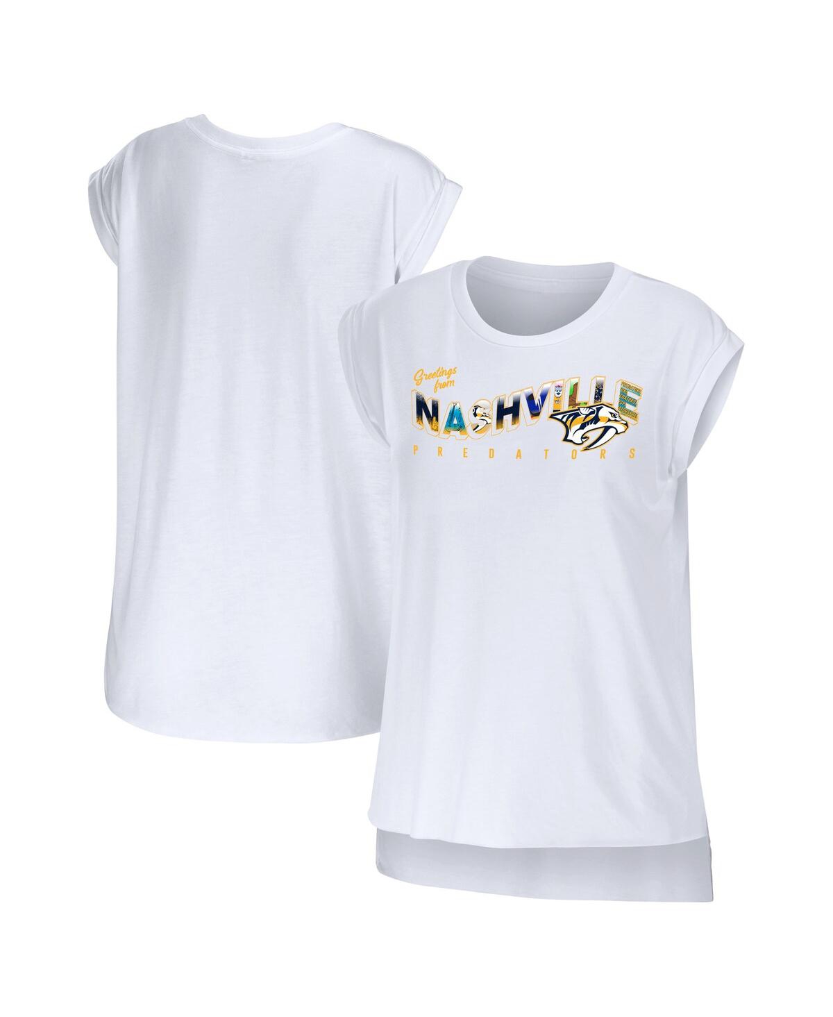 Click here for Wear by Erin Andrews Womens White Nashville Predat... prices