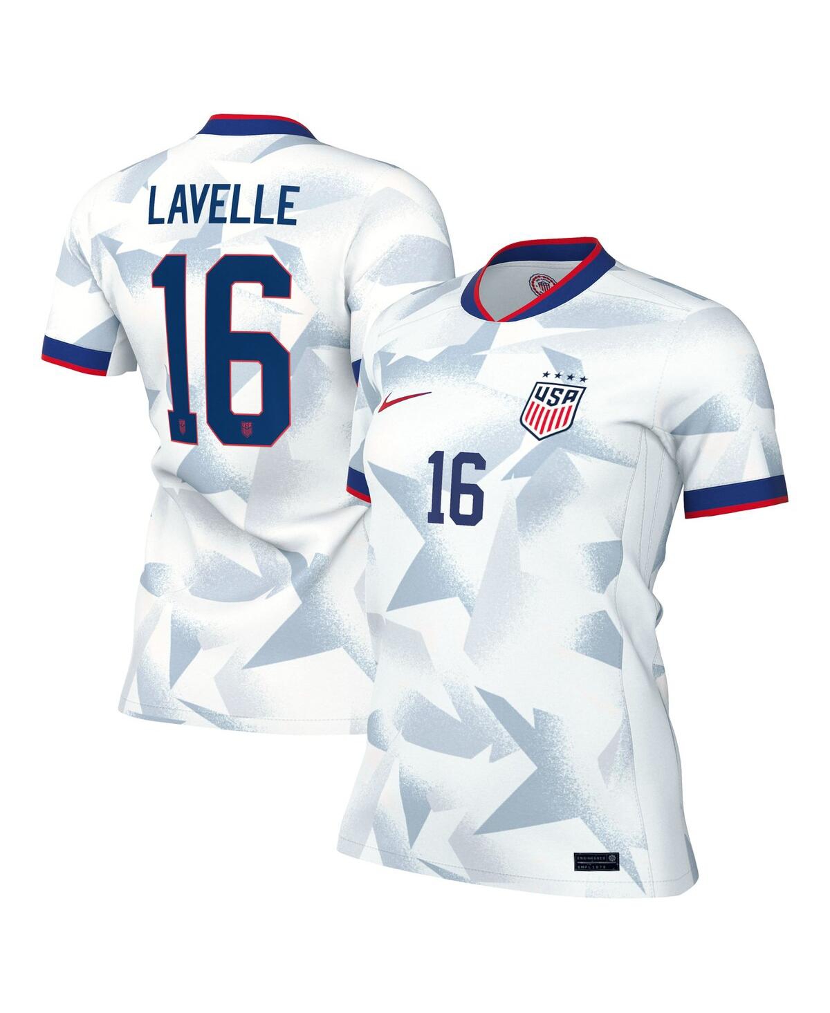 Click here for Nike Womens Rose Lavelle White Uswnt 2025 Home Rep... prices