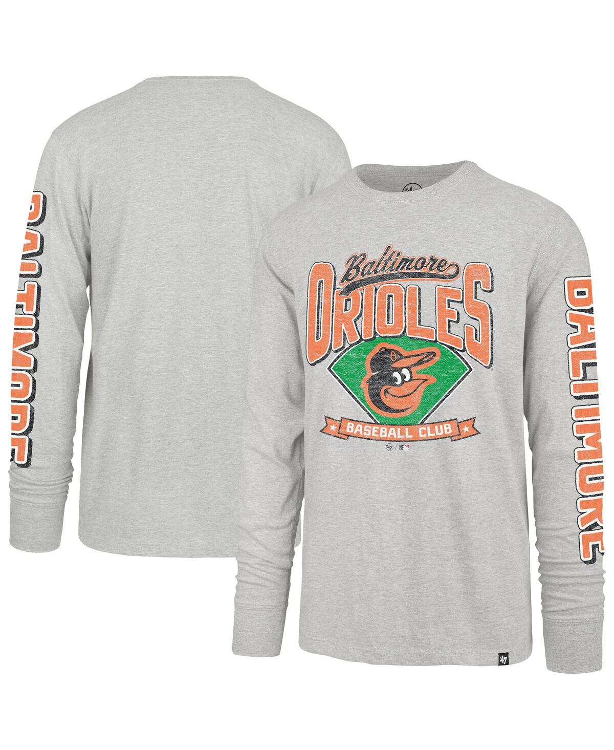 Click here for 47 Brand Mens Gray Baltimore Orioles Big Tall Dist... prices