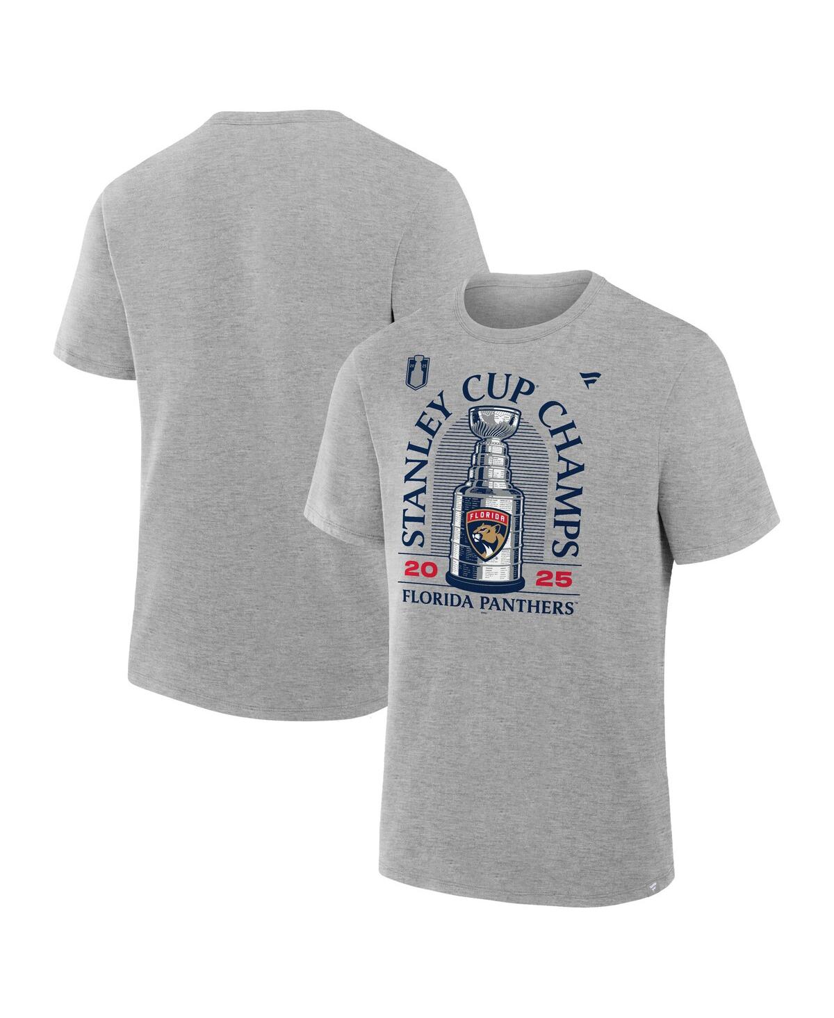 Click here for Fanatics Mens Heather Gray Florida Panthers 2025 S... prices