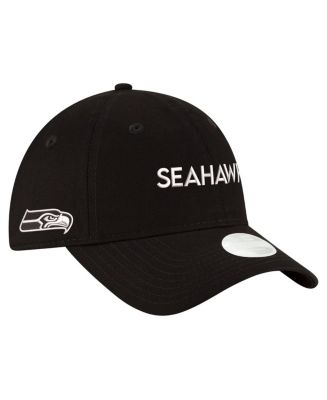 New Era Women's Black Seattle Seahawks Cece 9TWENTY Adjustable Hat - Macy's
