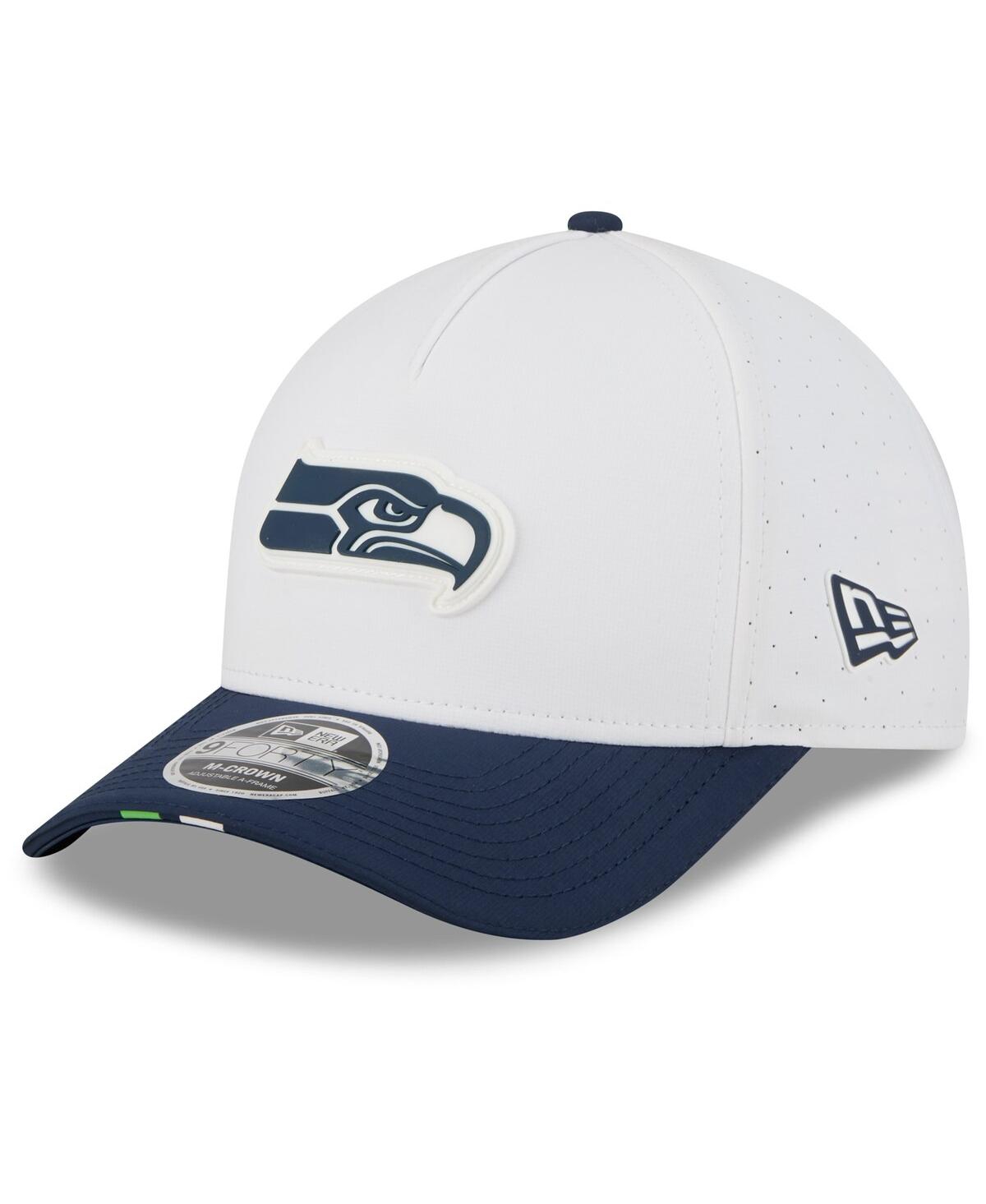 Click here for New Era Mens White/College Navy Seattle Seahawks 2... prices