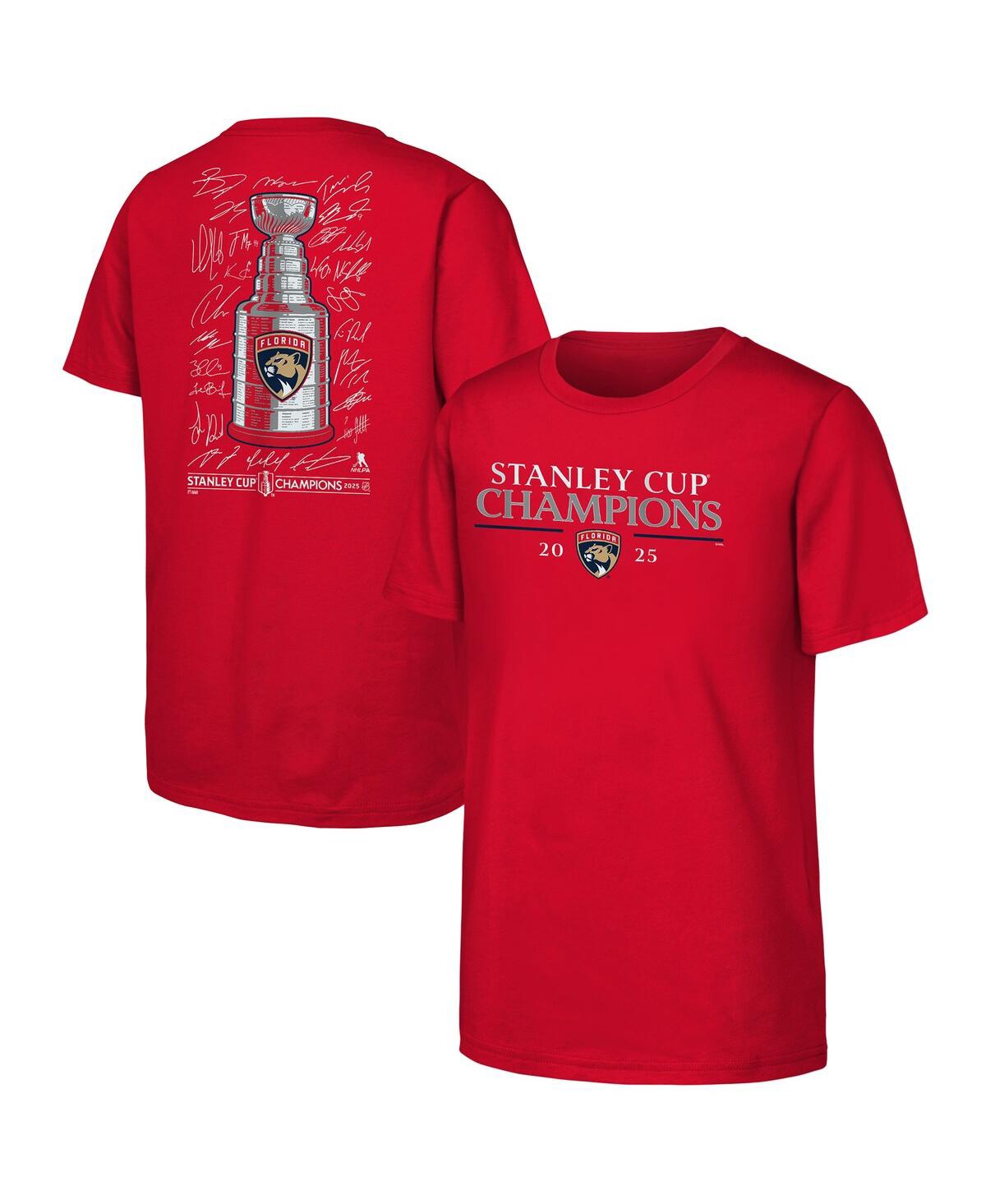 Click here for Fanatics Big Boys and Girls Red Florida Panthers 2... prices