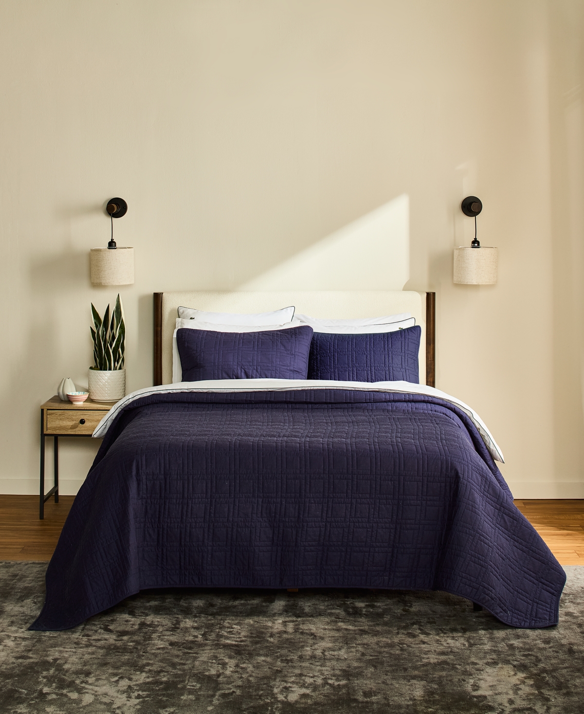 Click here for Lacoste Logo Cotton 3-Pc. Quilt Set  Full/Queen -... prices
