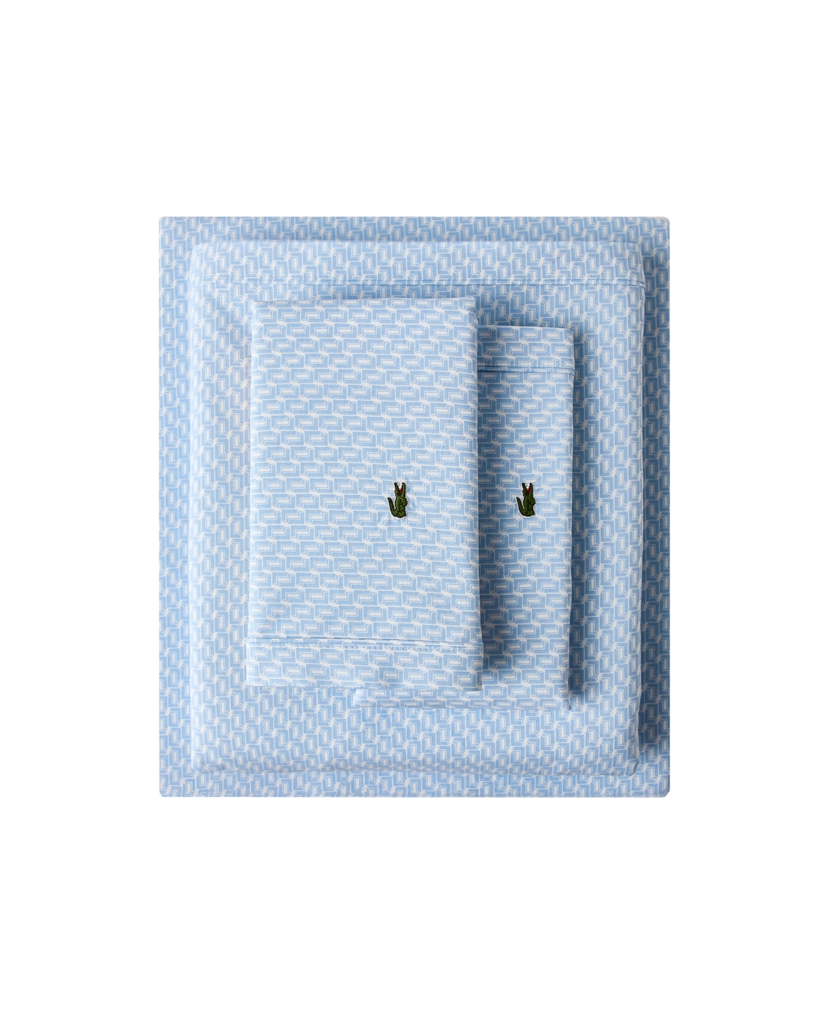 Click here for Lacoste Mini Geo Logo 200-Thread Count Cotton 4-Pc... prices