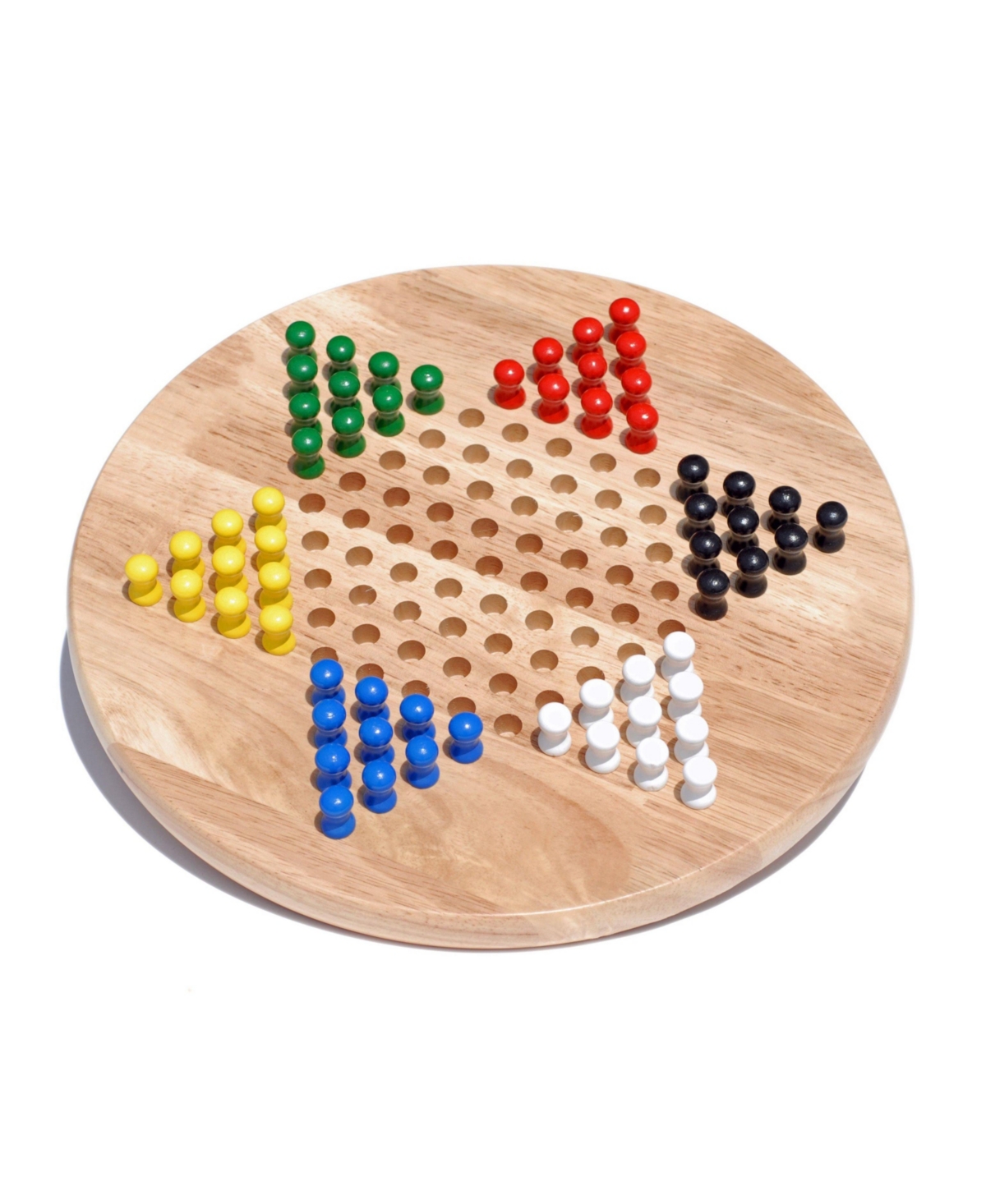 Click here for We Games Solid Wood Chinese Checkers with Wooden P... prices
