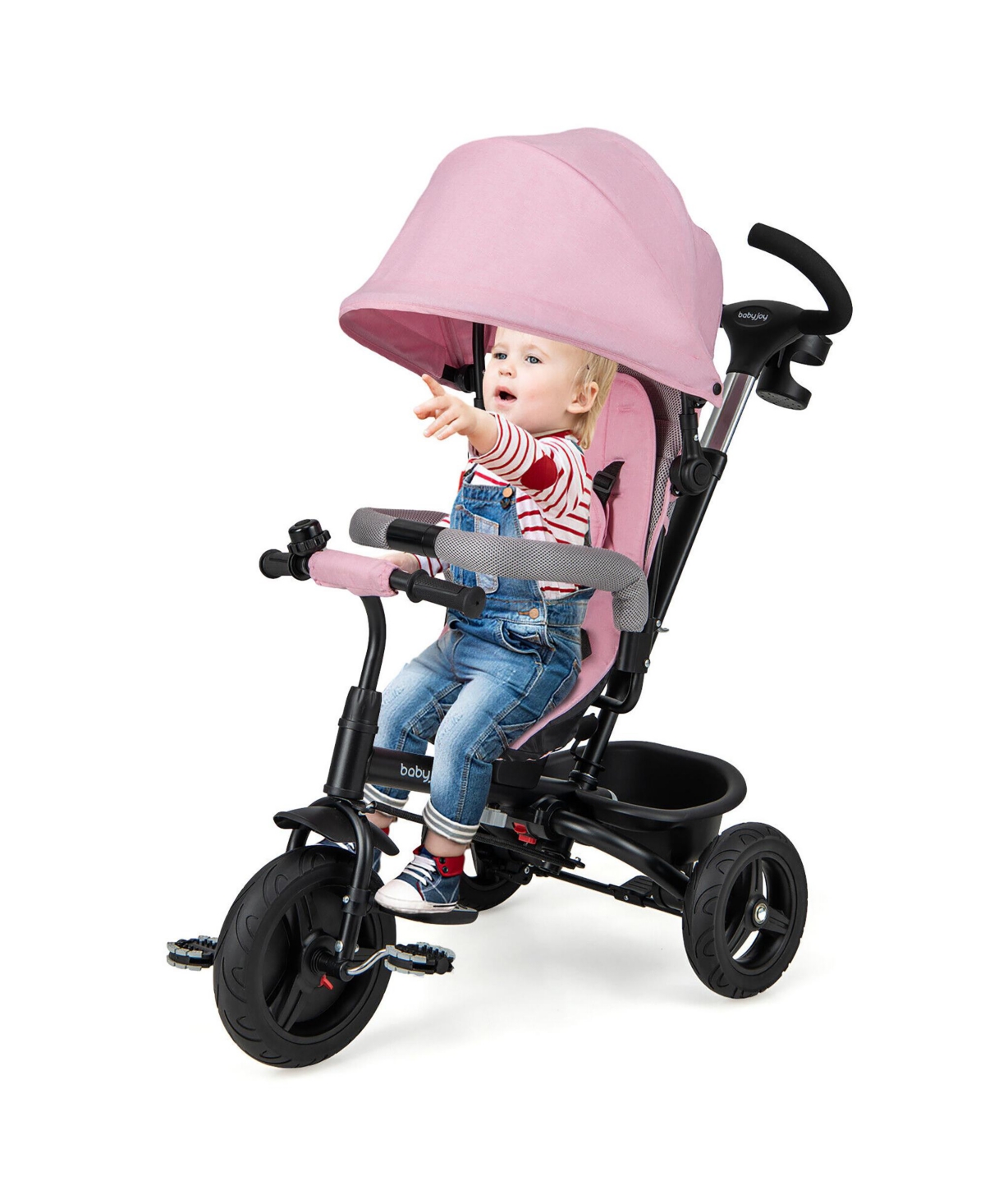 Click here for Gymax 4-in-1 Baby Tricycle Toddler Trike w/ Revers... prices